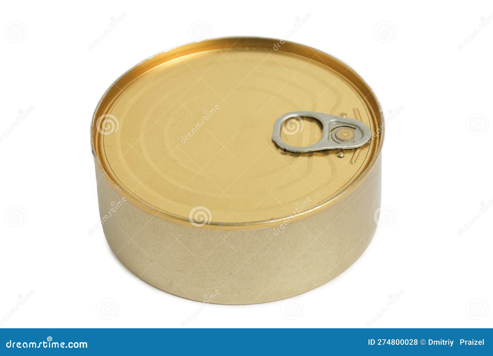 Lata De Comida En Lata Fondo Blanco. Foto de archivo - Imagen de ...