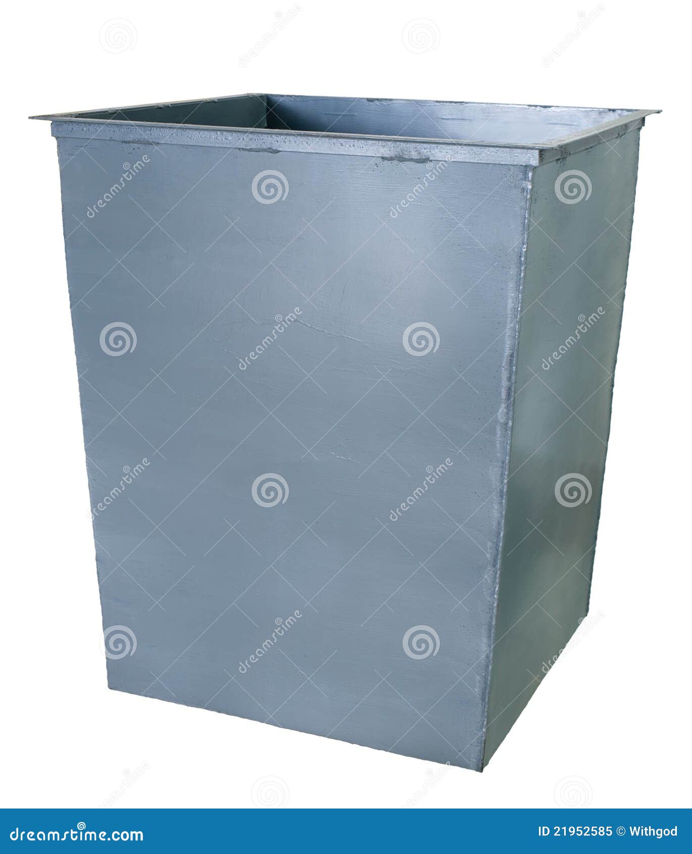 Lata de lixo imagem de stock. Imagem de pesado, comunal - 21952585