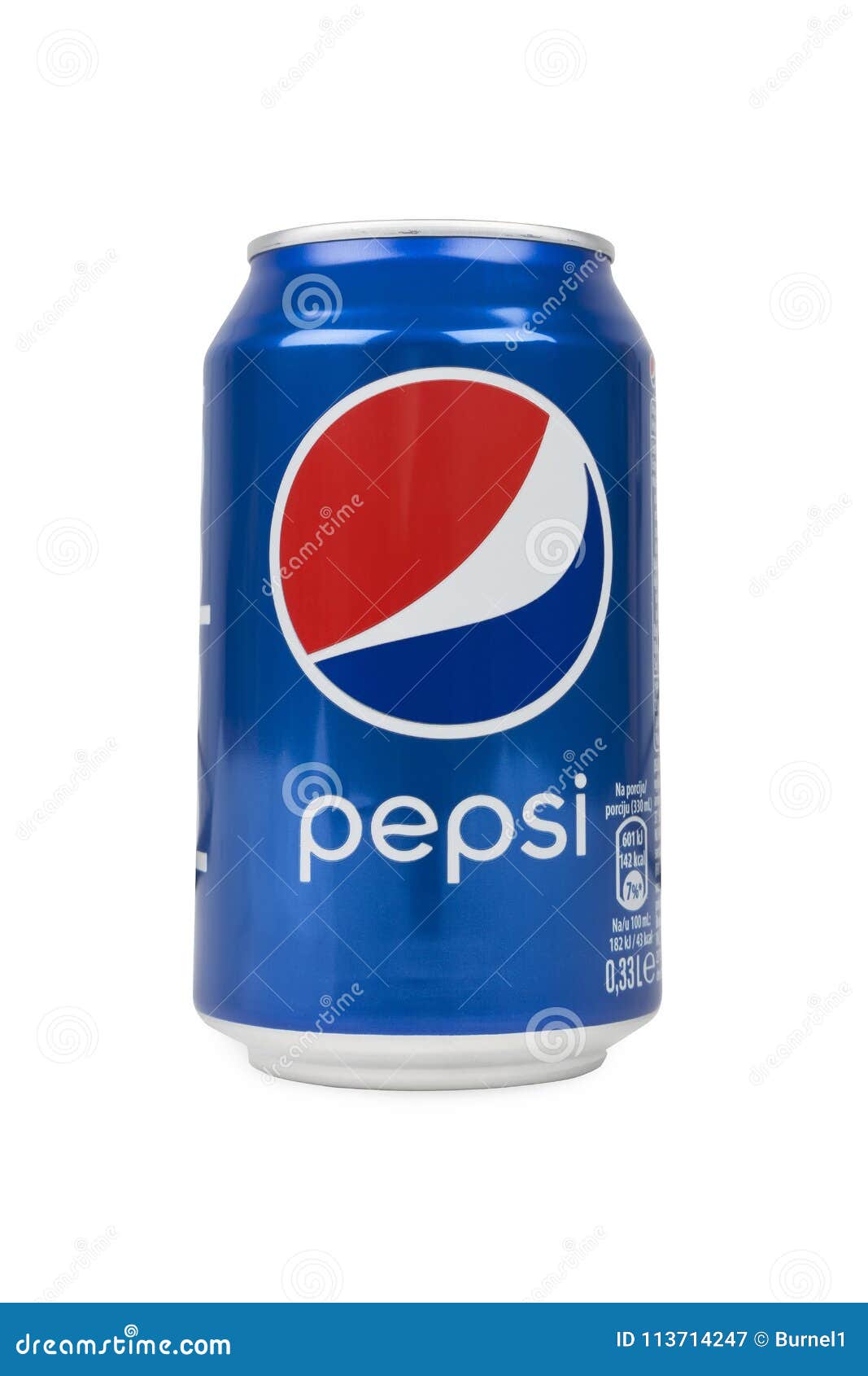 Lata de Pepsi fotografía editorial. Imagen de sabroso - 113714247