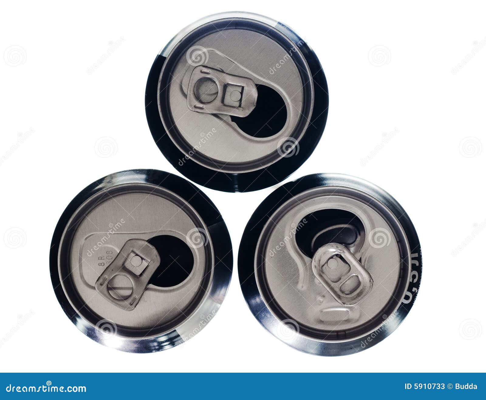 Latas de aluminio imagen de archivo. Imagen de cierre - 5910733