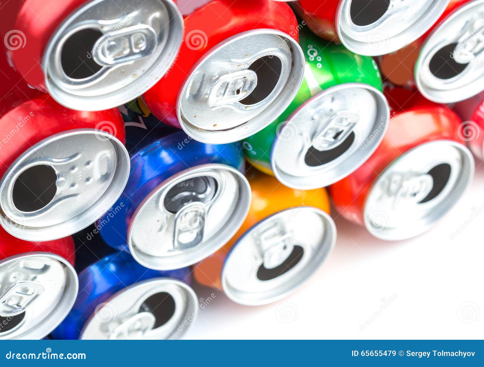 Latas de aluminio imagen de archivo. Imagen de latas - 65655479