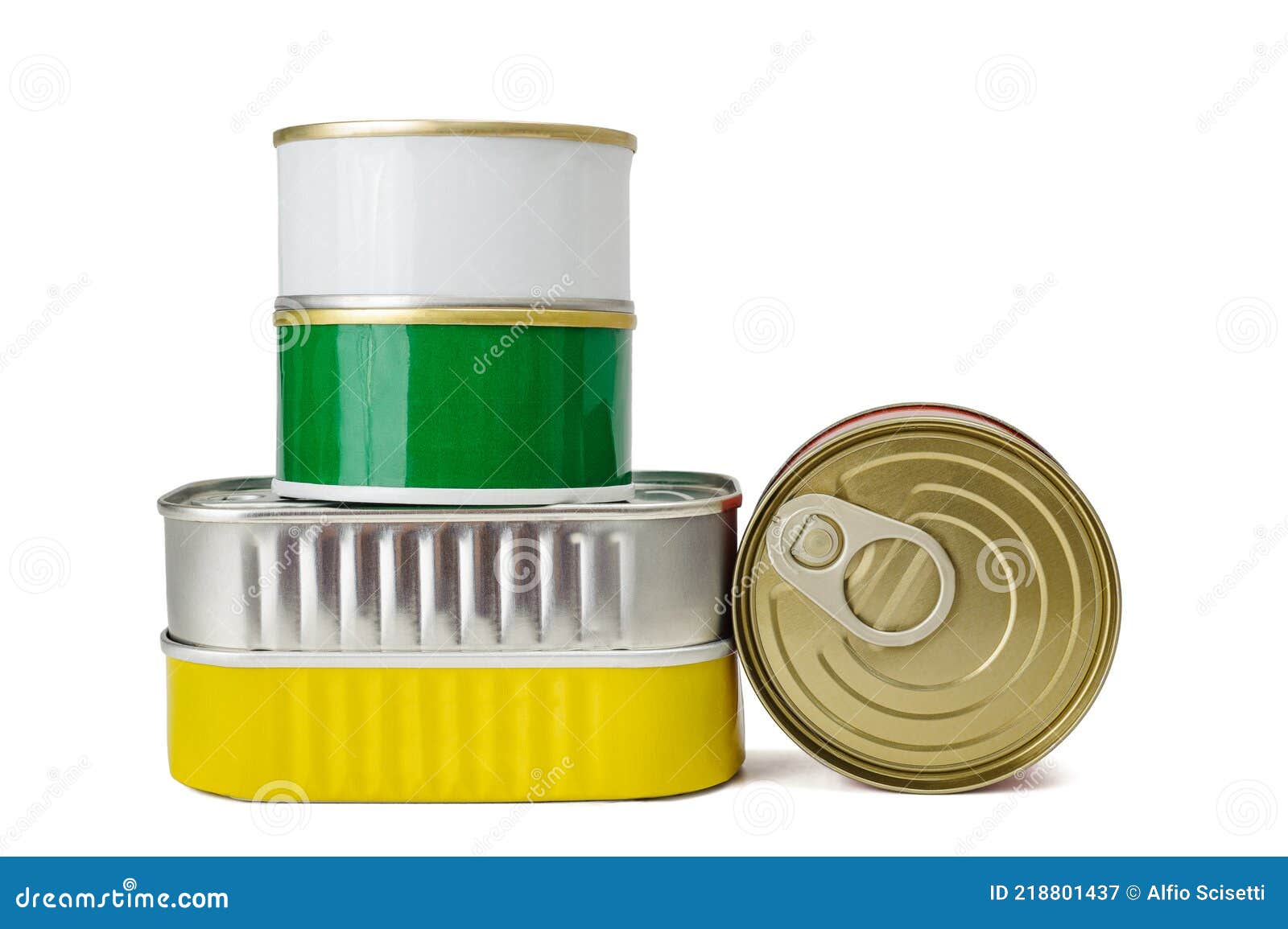 Latas de aluminio imagen de archivo. Imagen de conservado - 218801437