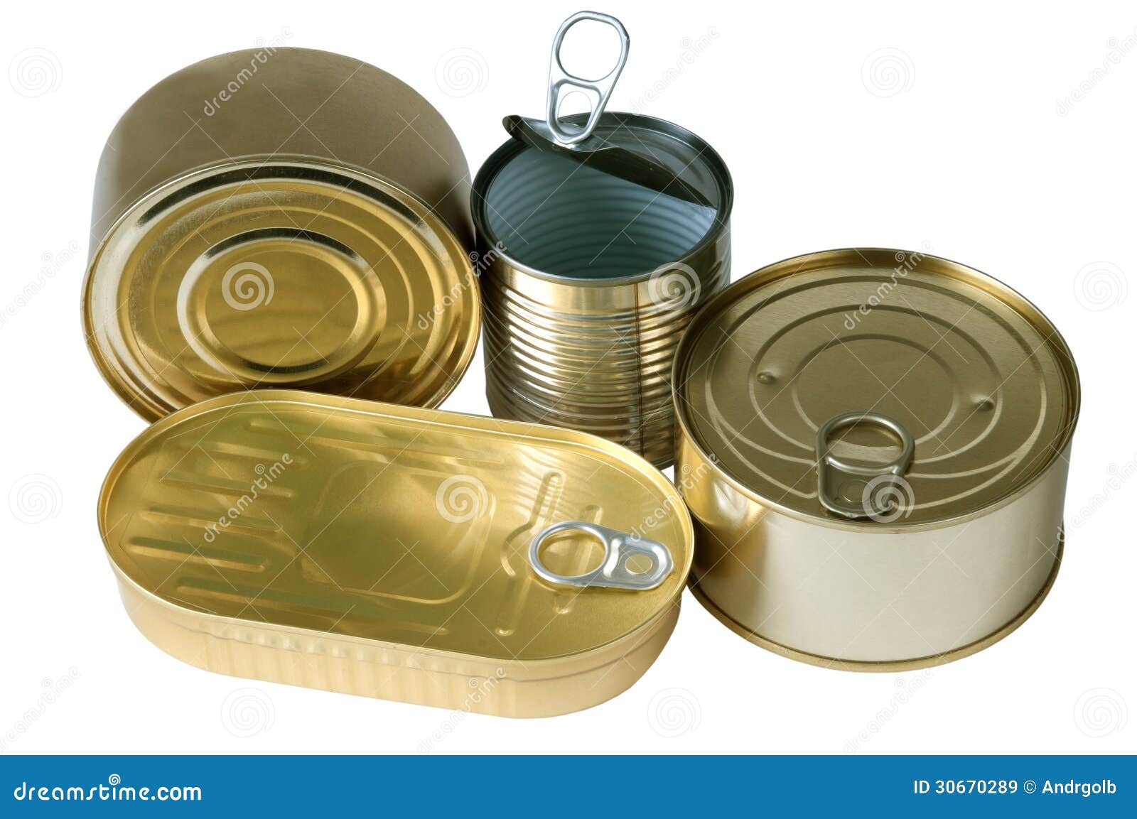 Latas de lata imagem de stock. Imagem de fundo, completamente - 30670289