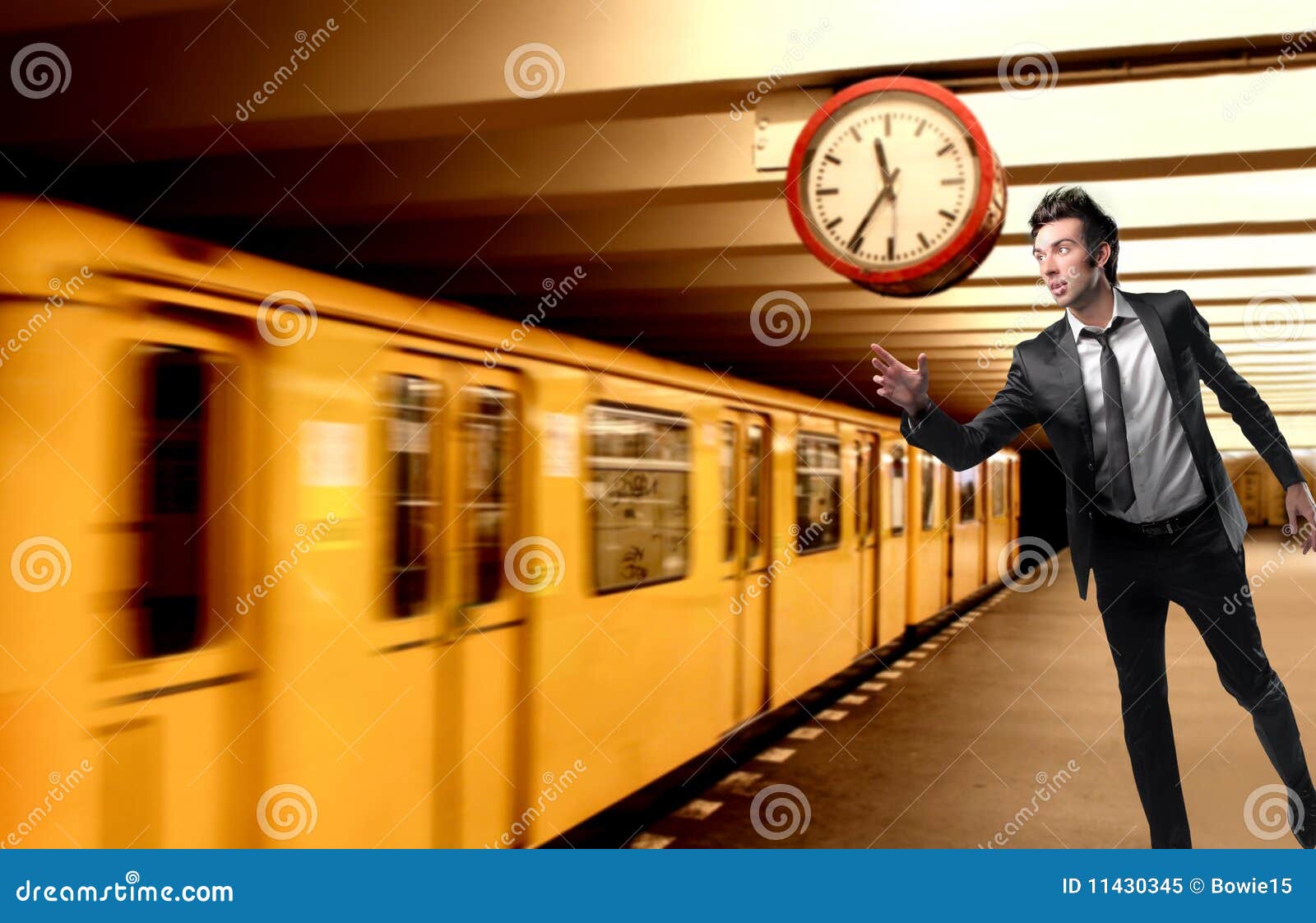 Late stock image. Image of career, subway, later, time - 11430345