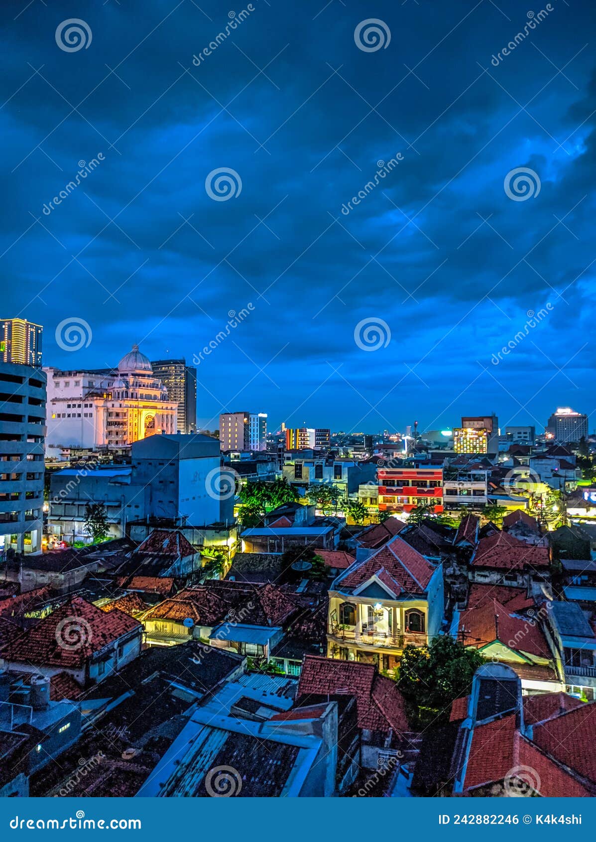 Surabaya, Indonesia - June 6 2021: Building Under Construction During ...