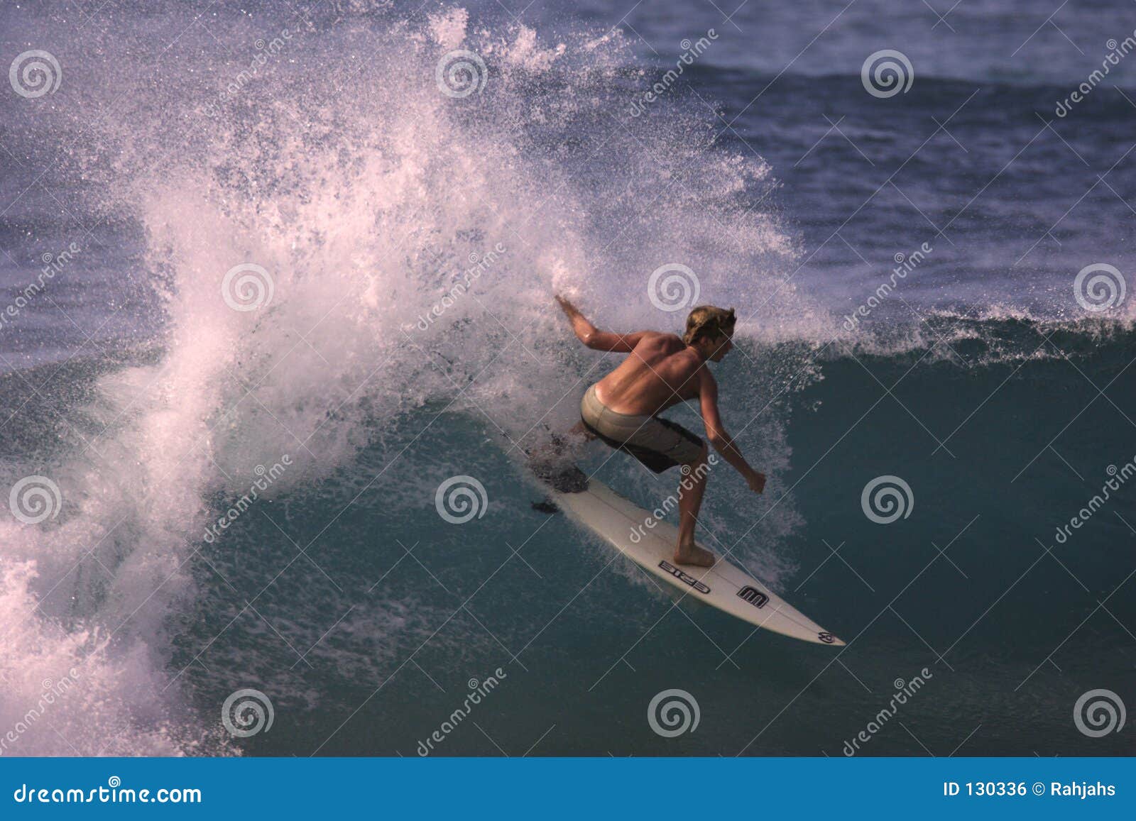 Late Afternoon Curl stock photo. Image of performance, surfer - 130336