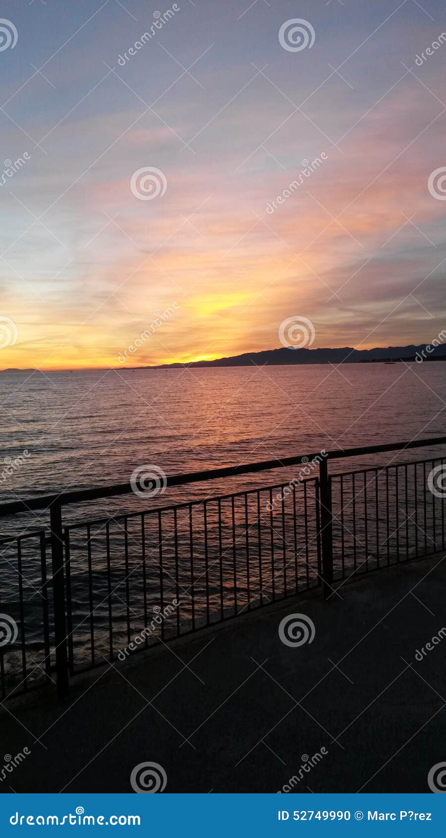 Late afternoon. stock photo. Image of spain, late, salou - 52749990