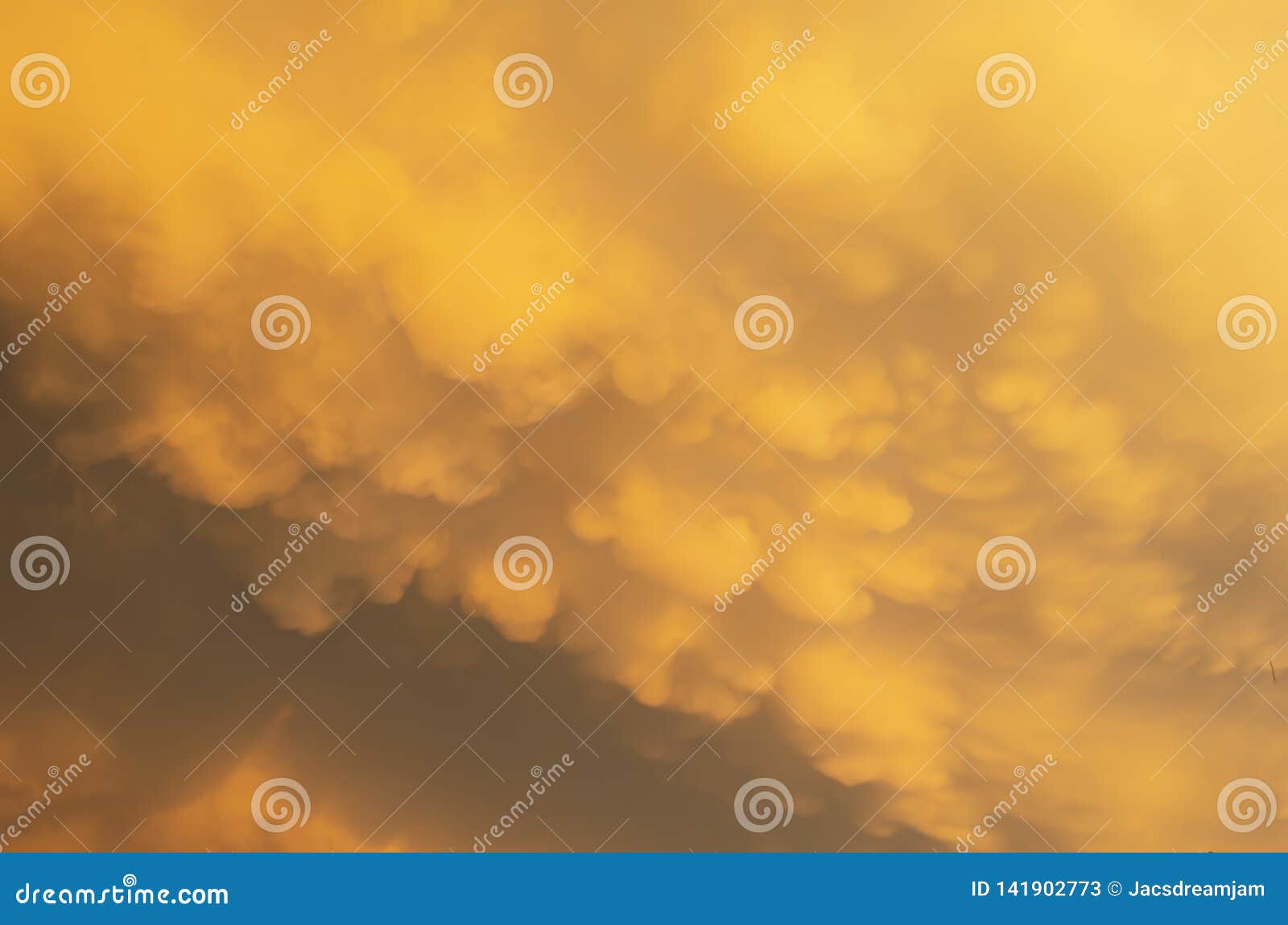 Evening Sunlit Clouds stock image. Image of rays, beautiful - 141902773