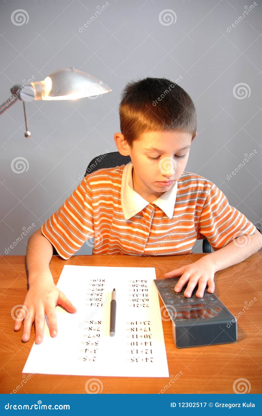 Late night homework stock image. Image of student, night - 12302517