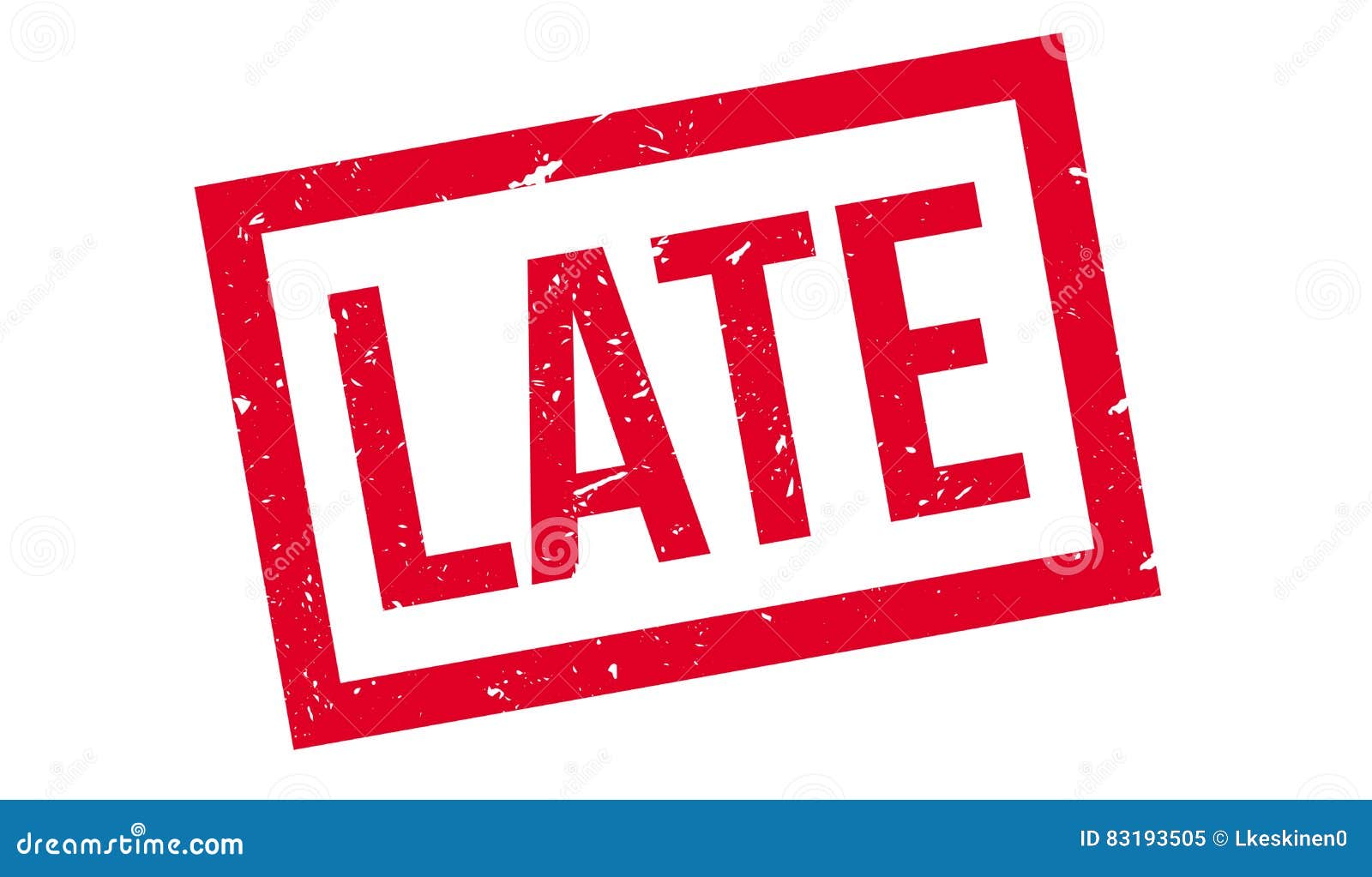 Too Late Rubber Stamp Royalty-Free Stock Photo | CartoonDealer.com ...