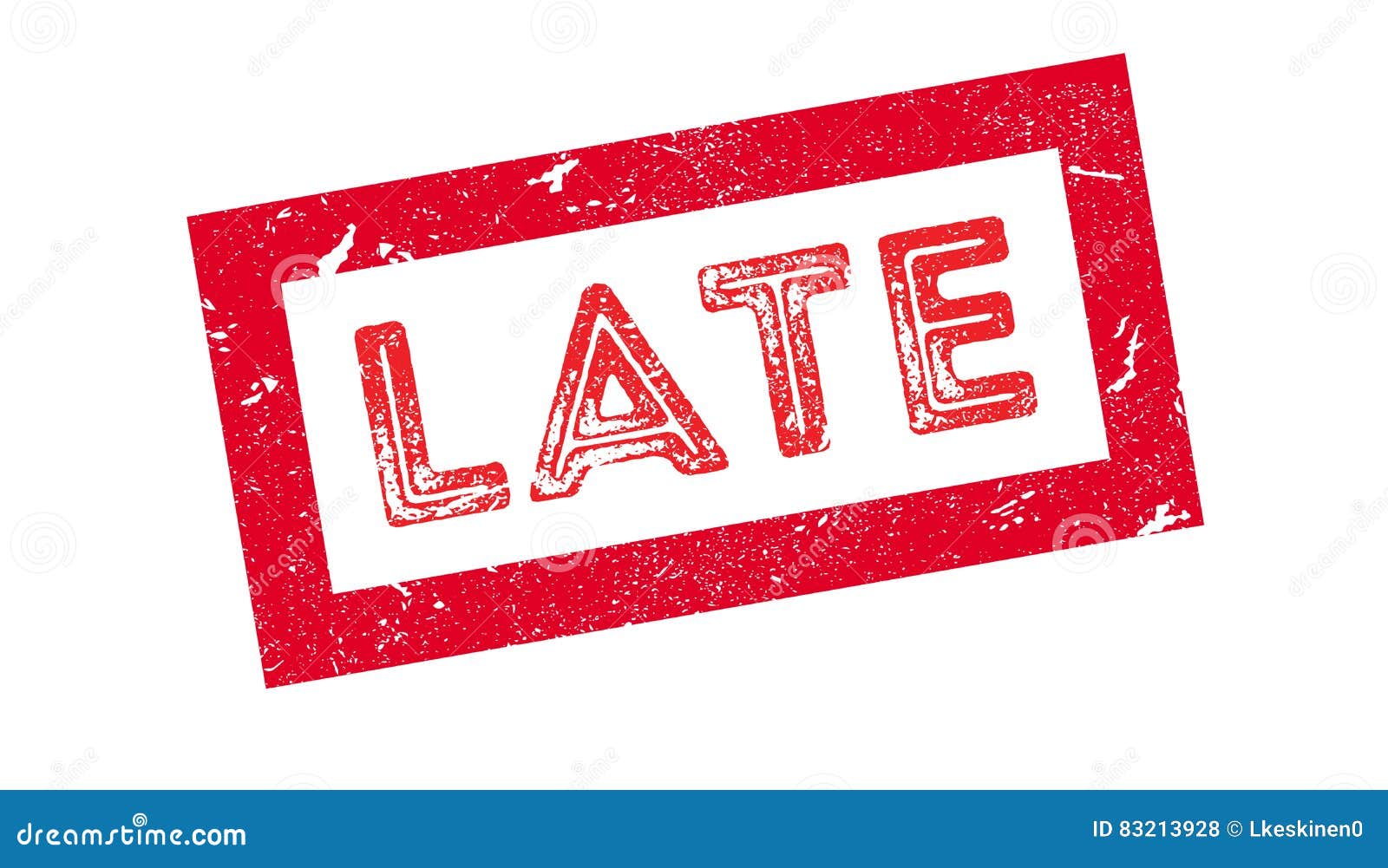 Too Late Rubber Stamp Royalty-Free Stock Photo | CartoonDealer.com ...