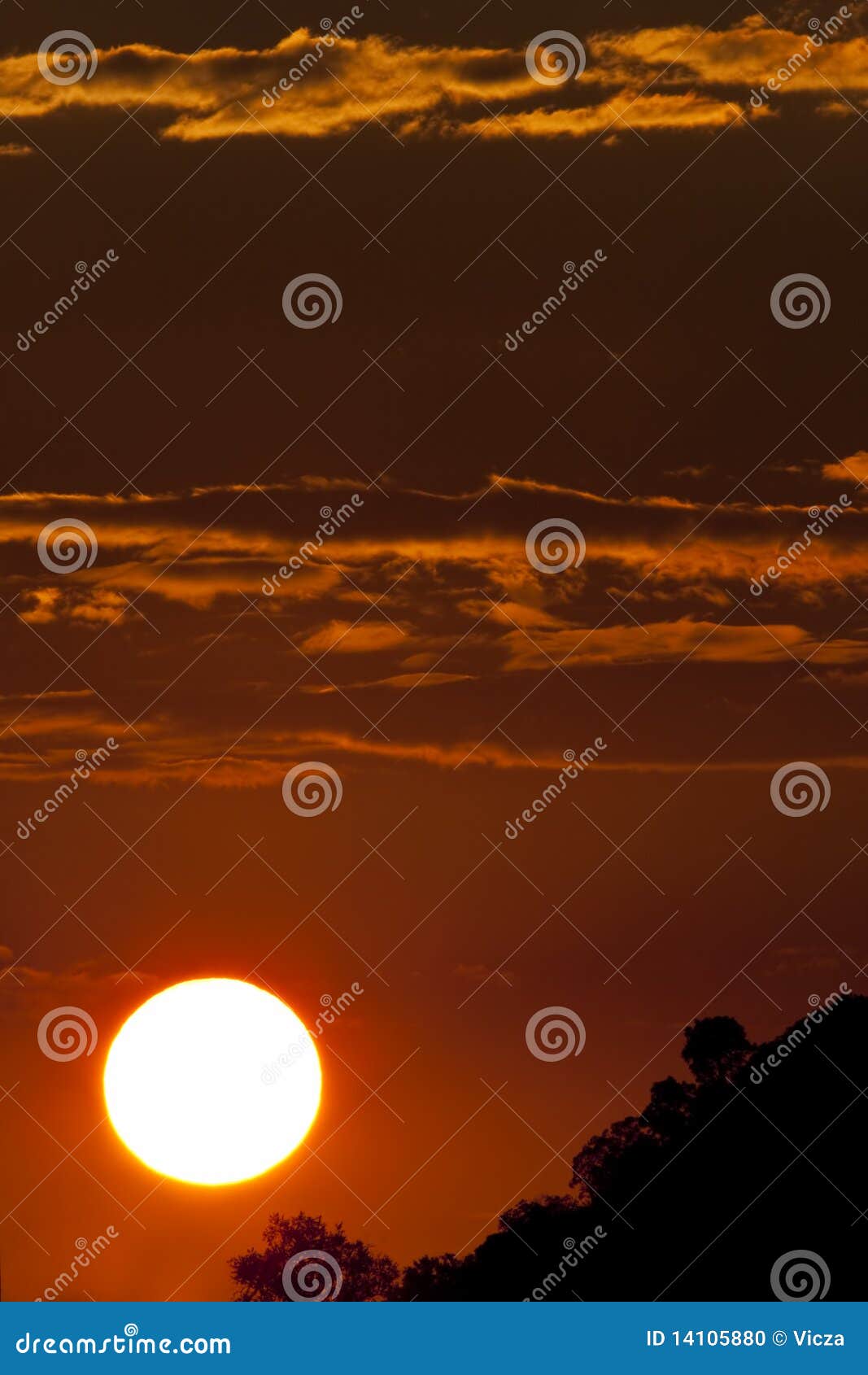 Late sunset stock photo. Image of beautiful, cloud, sunny - 14105880
