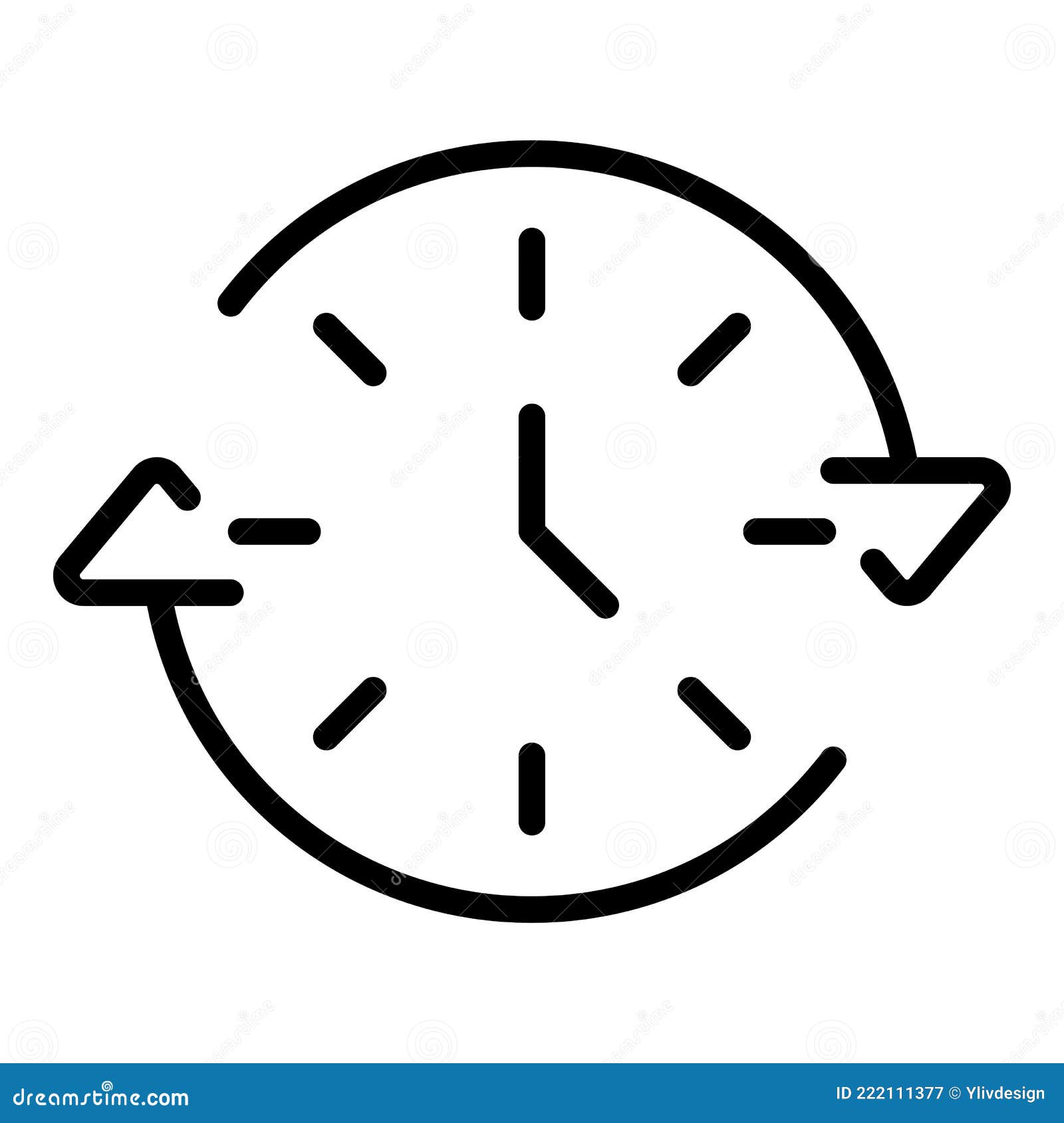 Timing Icon. Outline Filled Creative Elemet From Business Icons ...