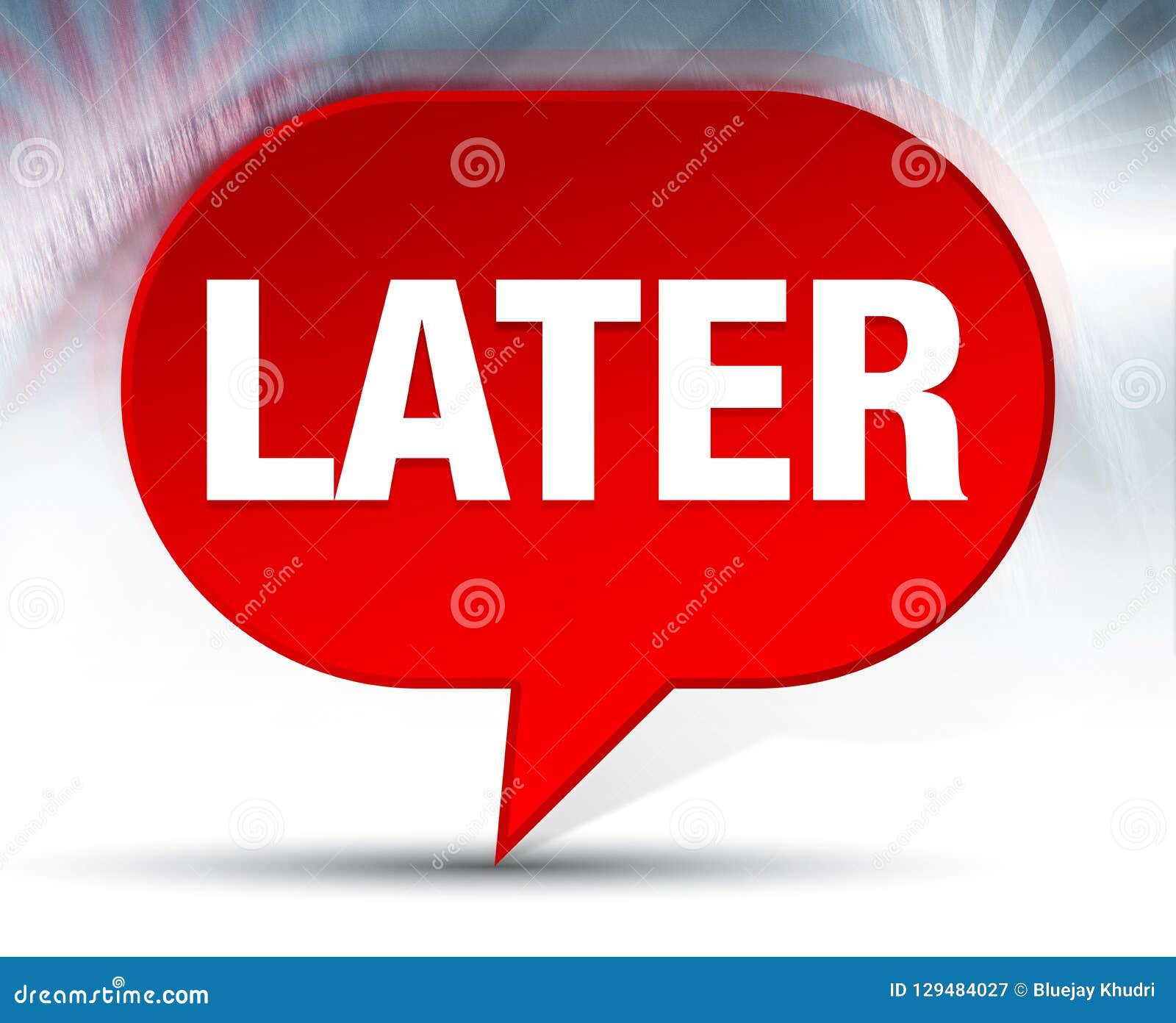 Later Red Bubble Background Stock Illustration - Illustration of word ...