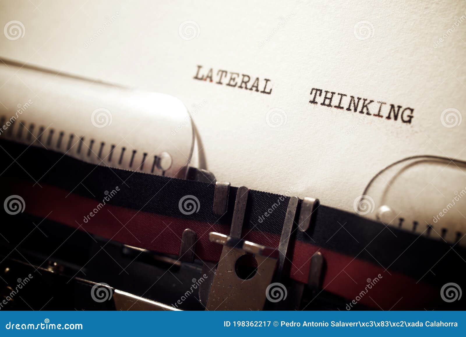 Lateral thinking phrase stock image. Image of sentence - 198362217