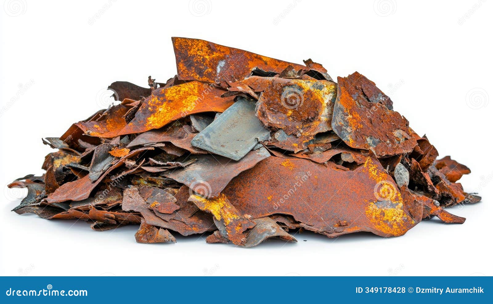 Stack Of Scrap Paper From Paper Cutter For Background Royalty-Free ...