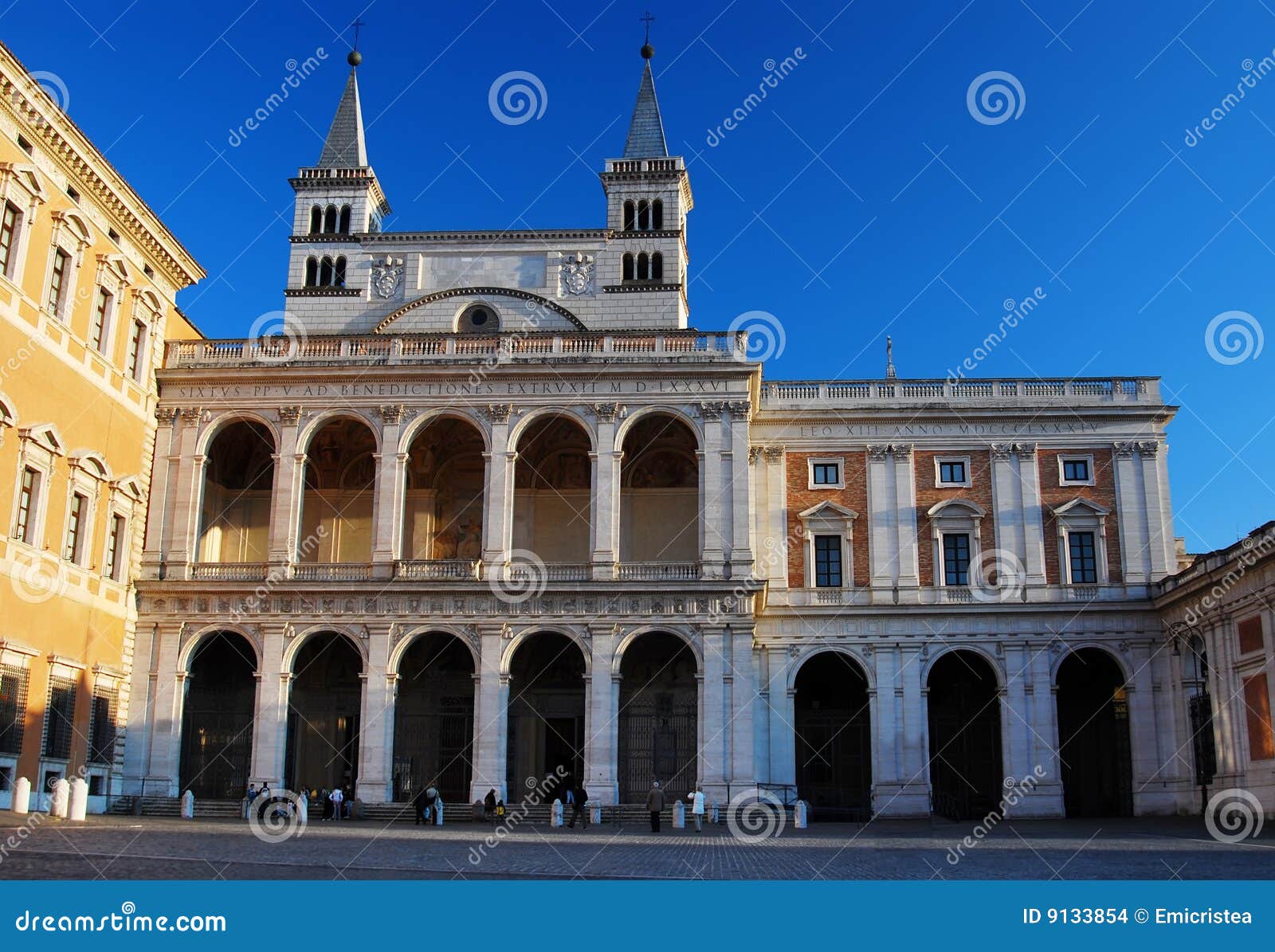Lateran cathedral in Rome editorial stock image. Image of peace - 9133854