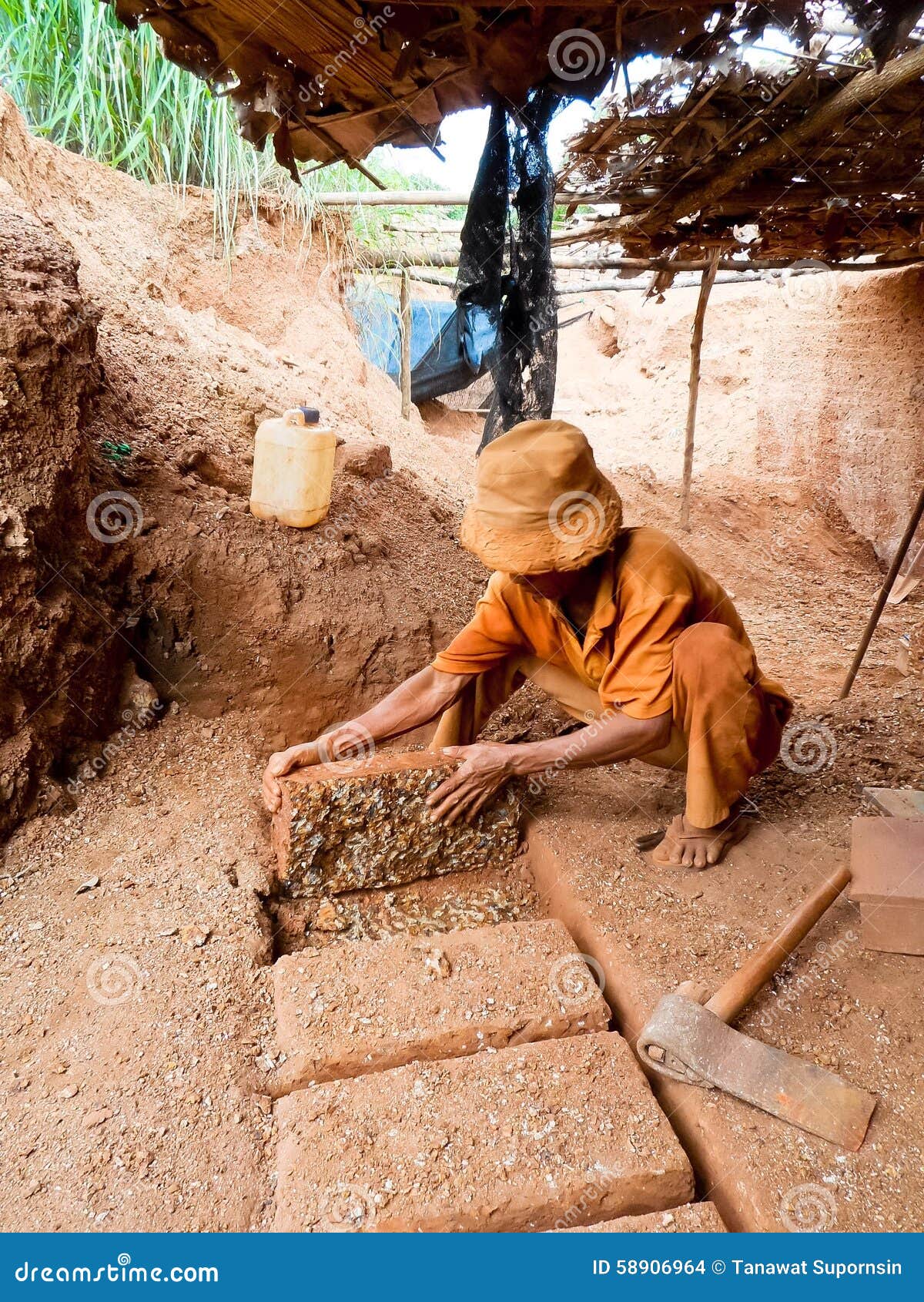 Laterite Algorithm Location Editorial Stock Image - Image of surface ...