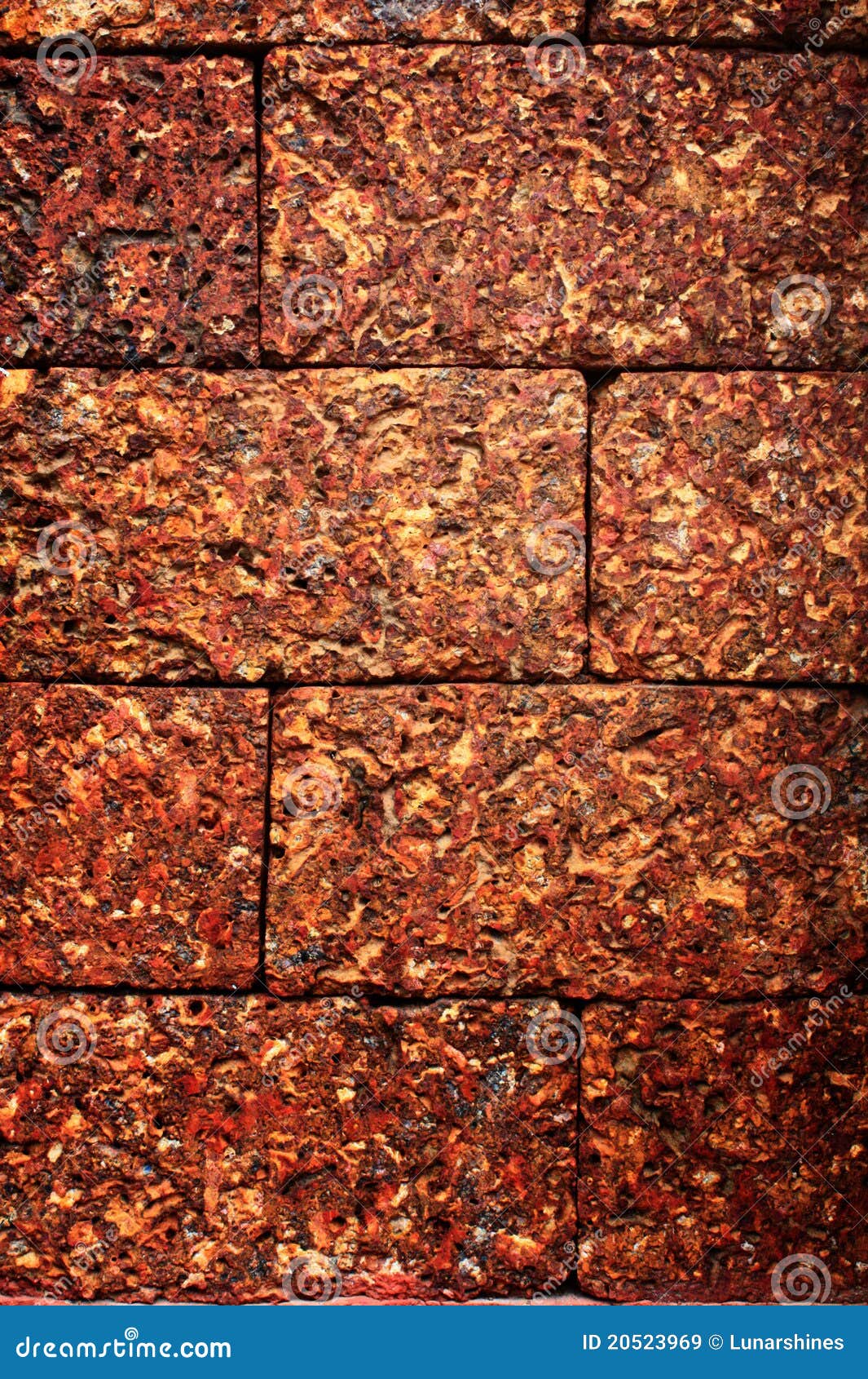 Laterite Block Wall Pattern Texture Royalty-Free Stock Photography ...