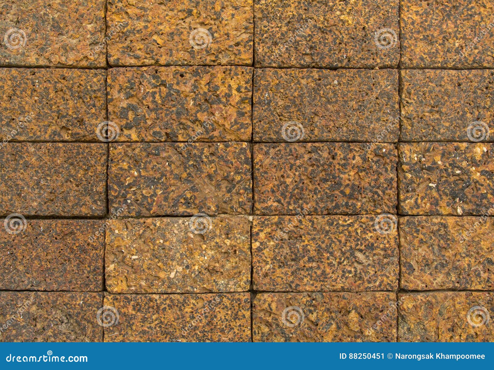 Laterite Block Wall Pattern Texture Royalty-Free Stock Photography ...