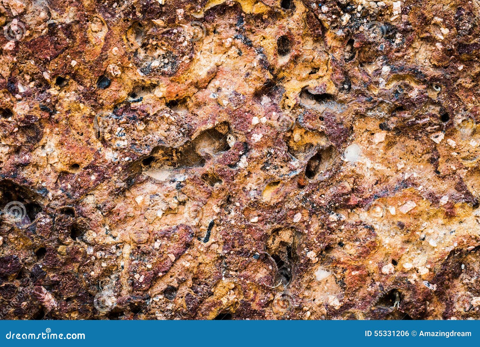 Laterite Stone Wall Surface and Texture Stock Photo - Image of rubble ...