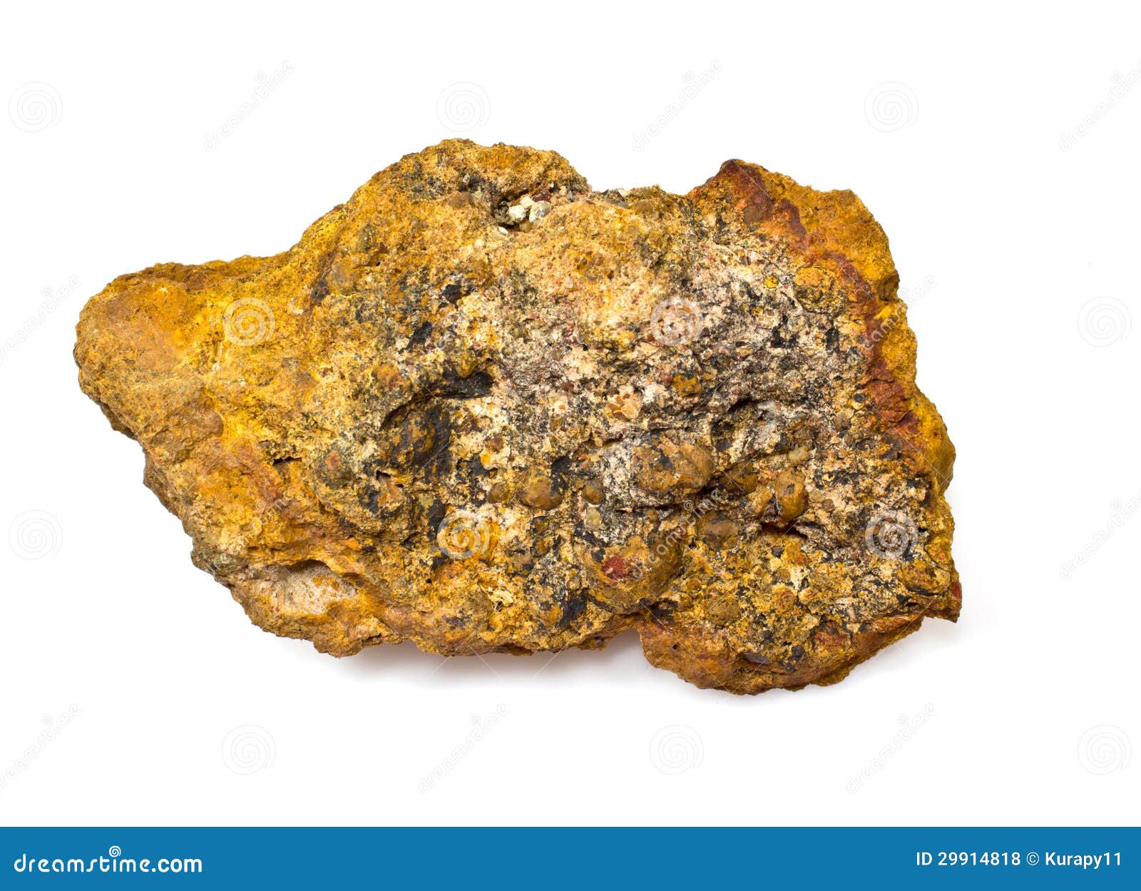 Laterite (aluminum ore) stock photo. Image of resource - 29914818