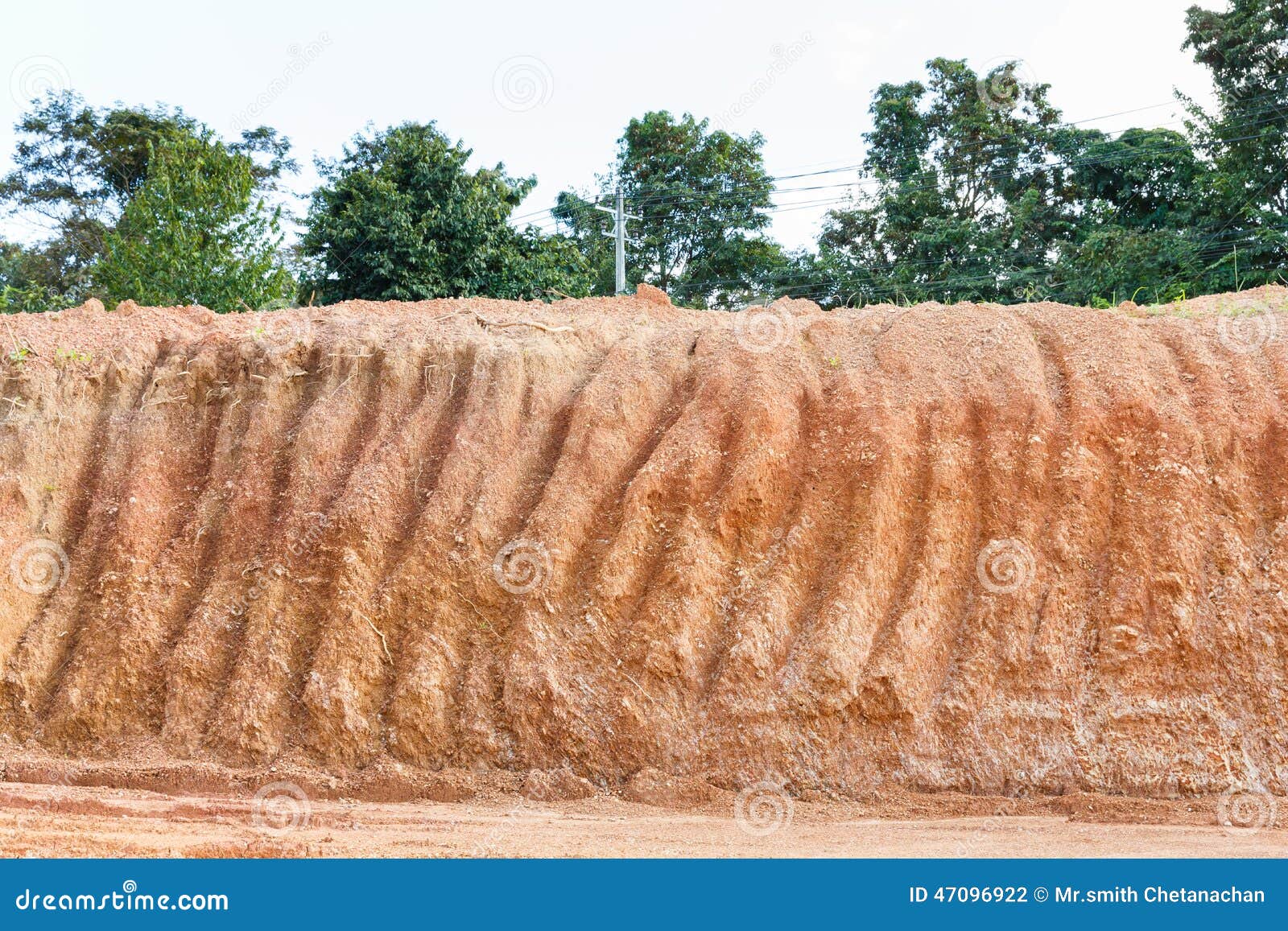 Lateritic Soil Cross Section Stock Photo - Image of surface, mineral ...