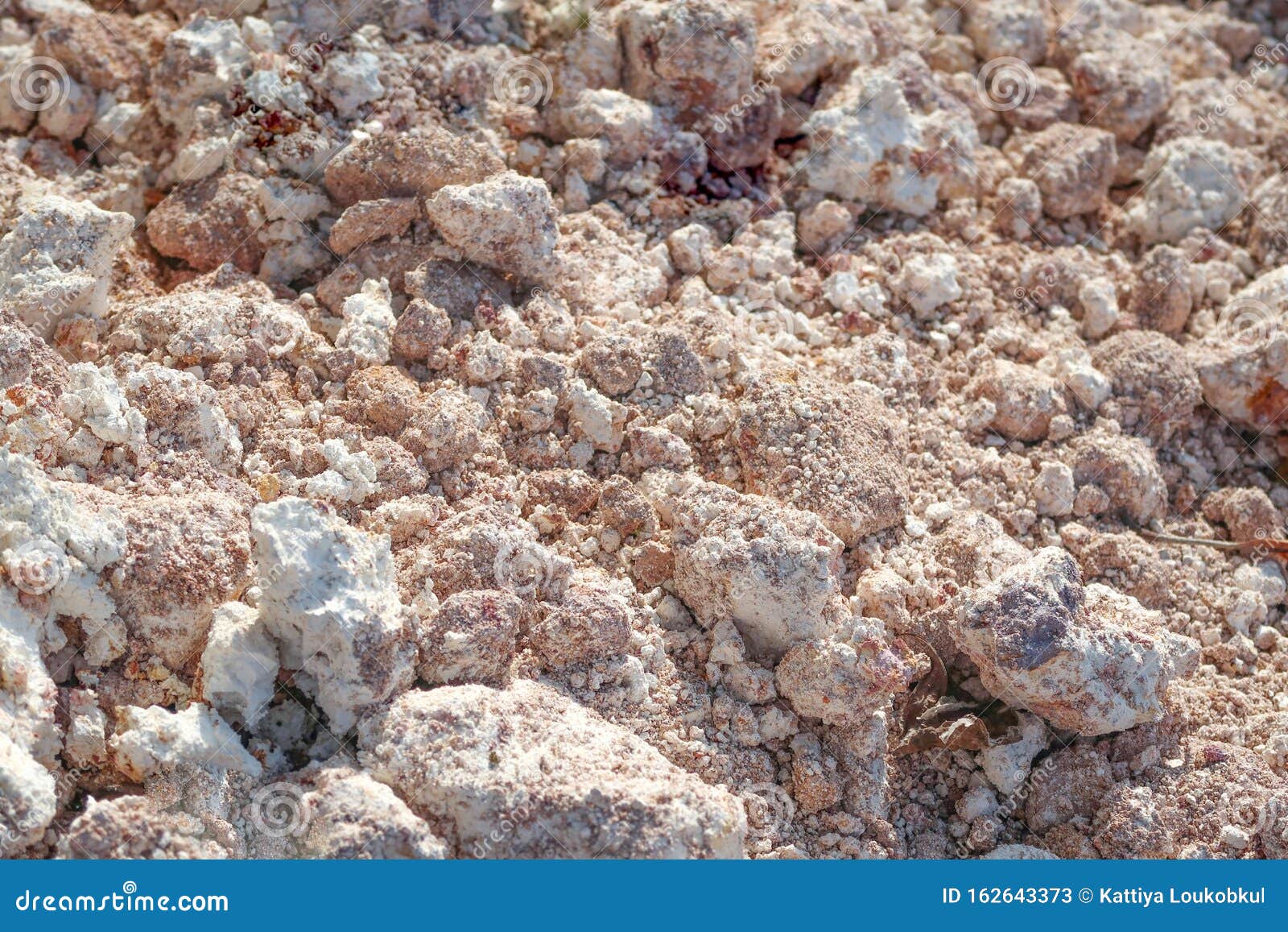 Lateritic Soil in Sunlight Backgroung and Texture Stock Image - Image ...