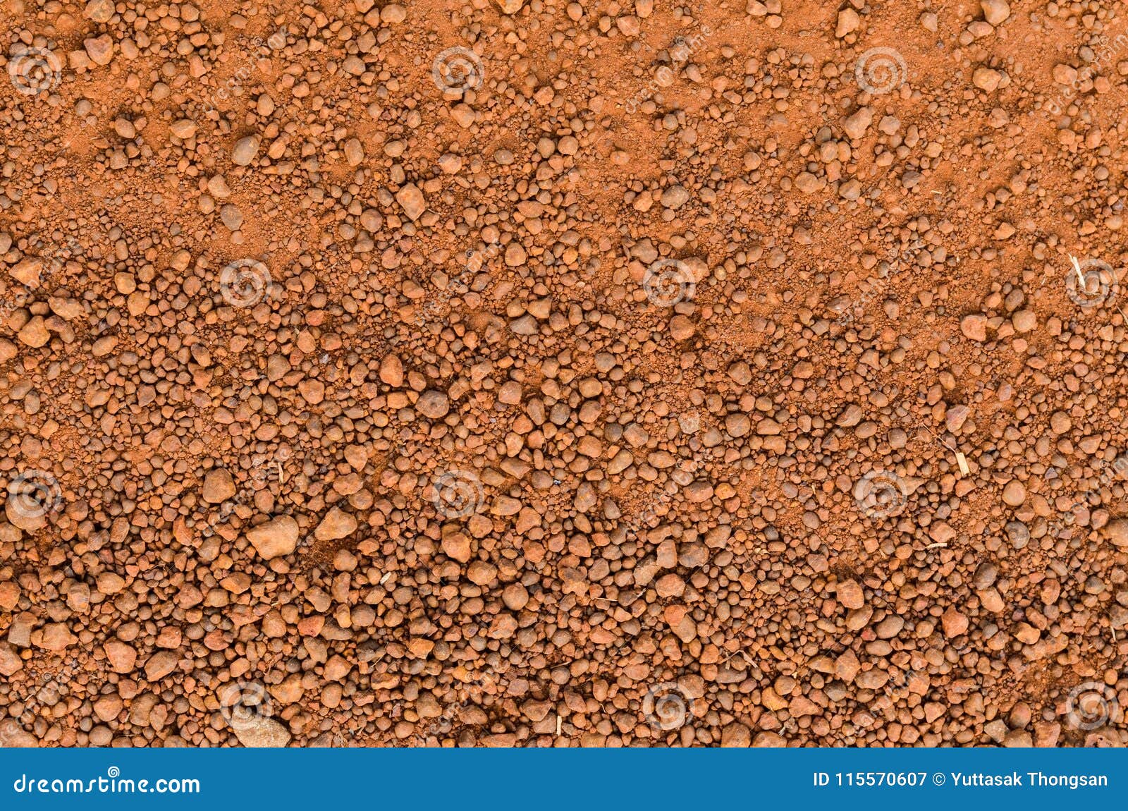 Lateritic Soil Texture, Top View. Stock Image - Image of brown, heat ...