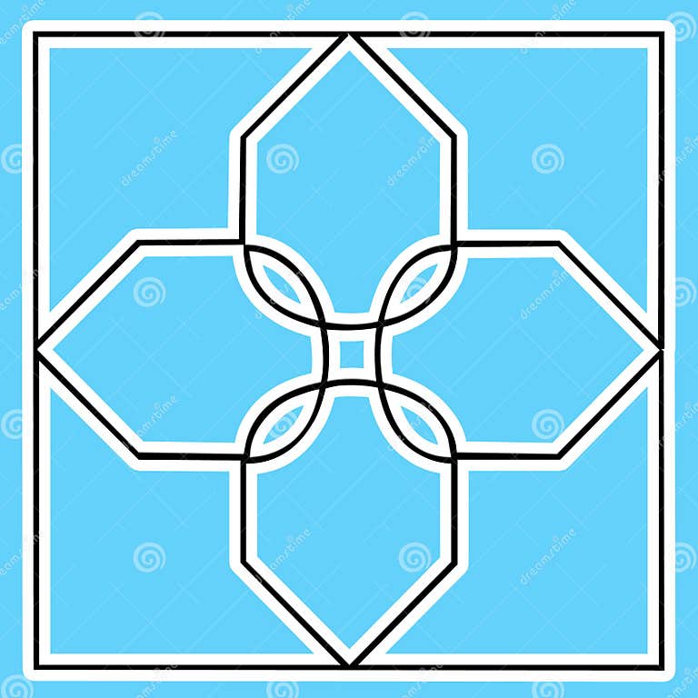 Latest Ceramic Floor Tile Design Layout Drawing Patterns Set-3 Stock ...