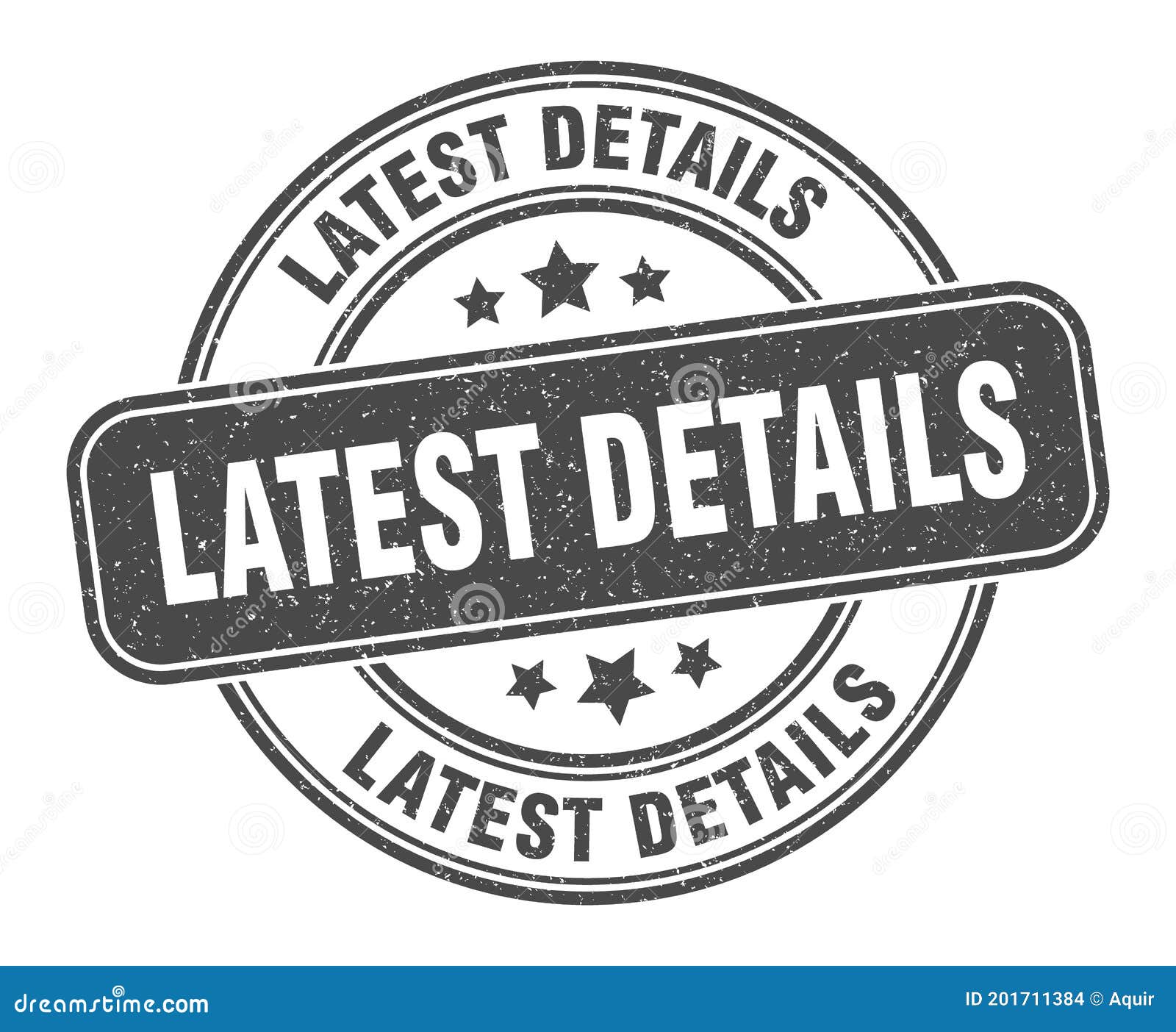 Latest Details Stamp. Latest Details Label. Round Grunge Sign Stock ...