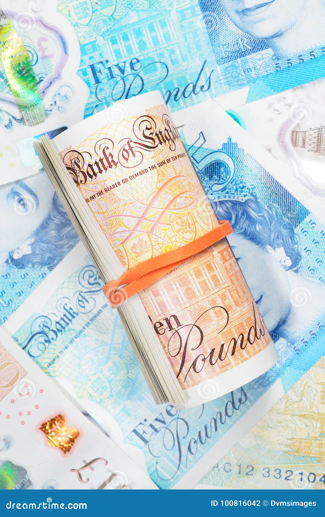 New Five and Ten Pound Notes Editorial Photography - Image of latest ...