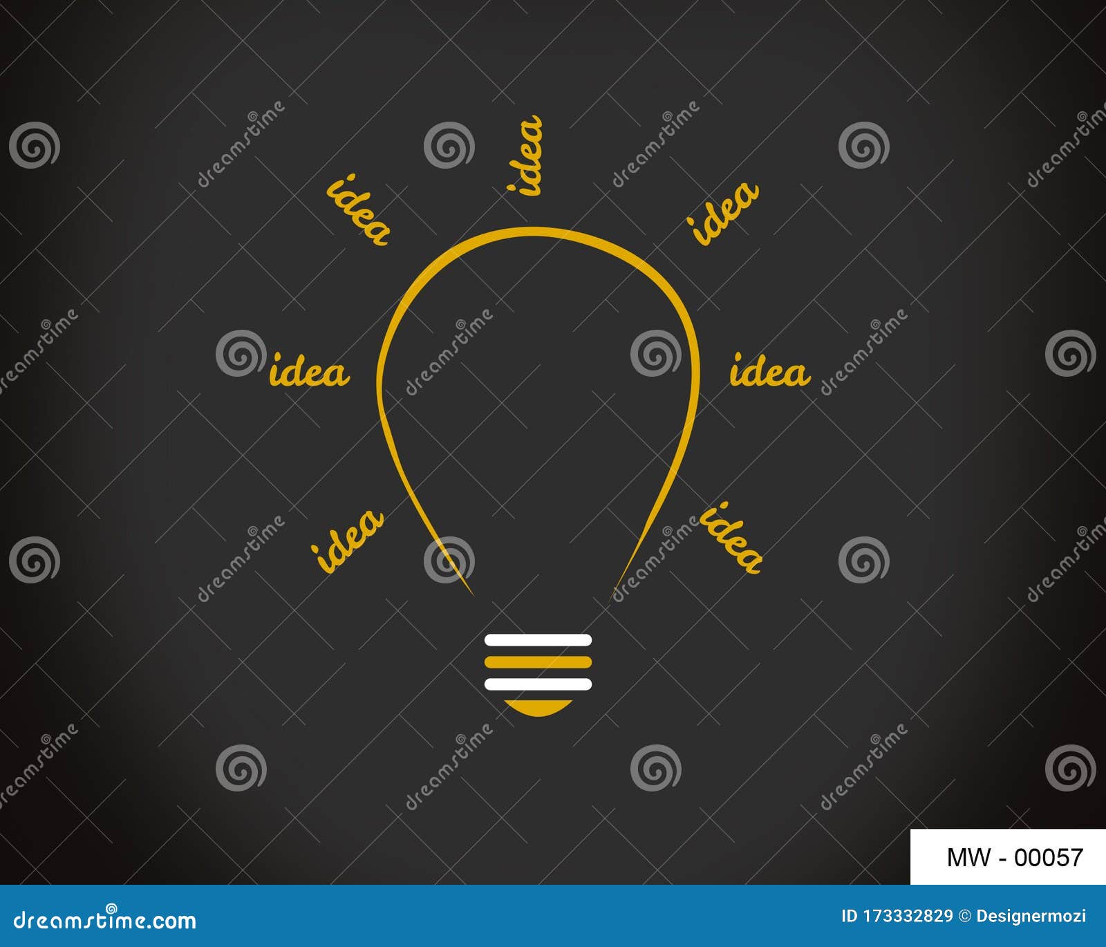 Latest Idea Web Graphic Design Stock Illustration - Illustration of ...