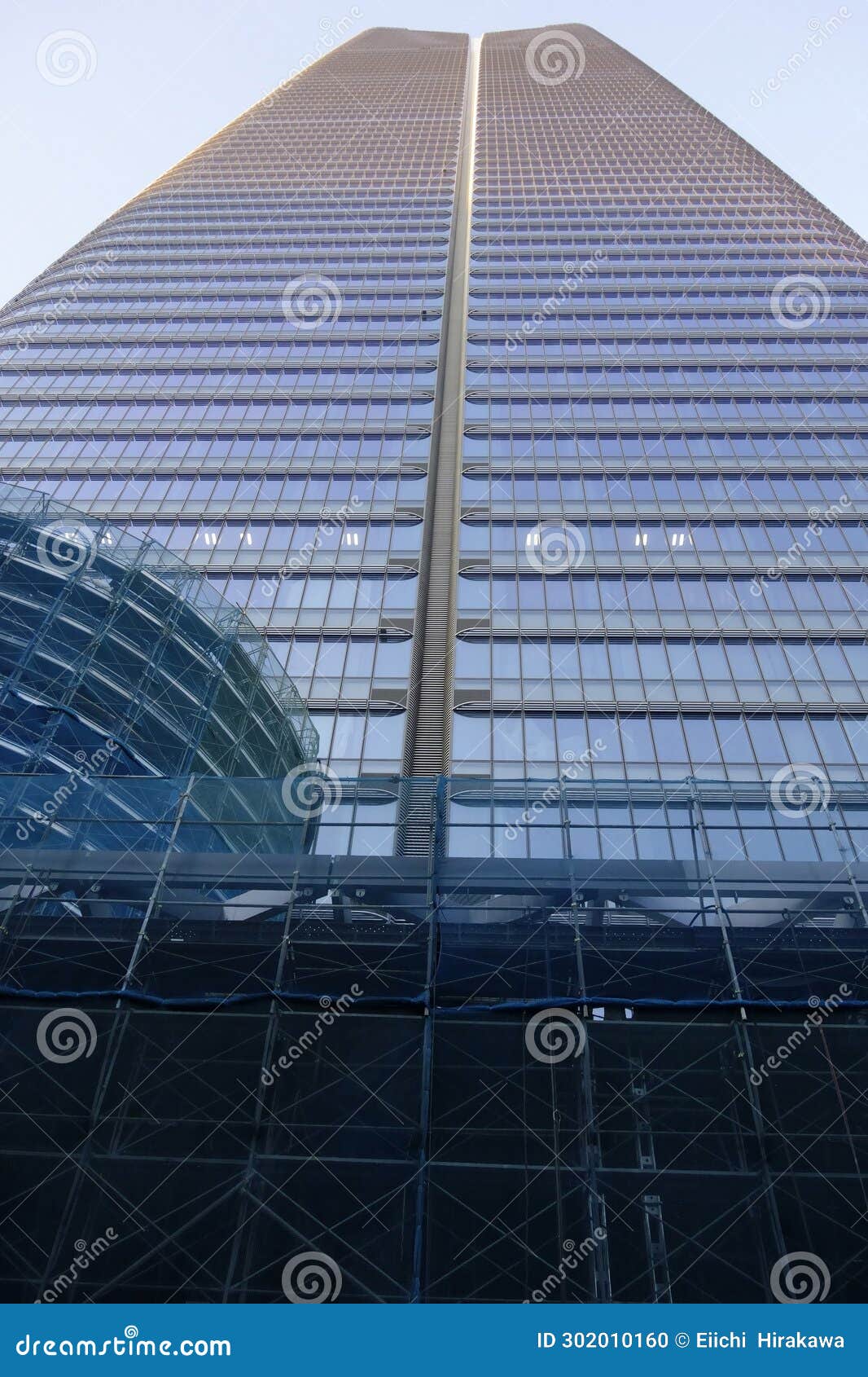 The Latest Intelligent Building in the City Center Stock Photo - Image ...