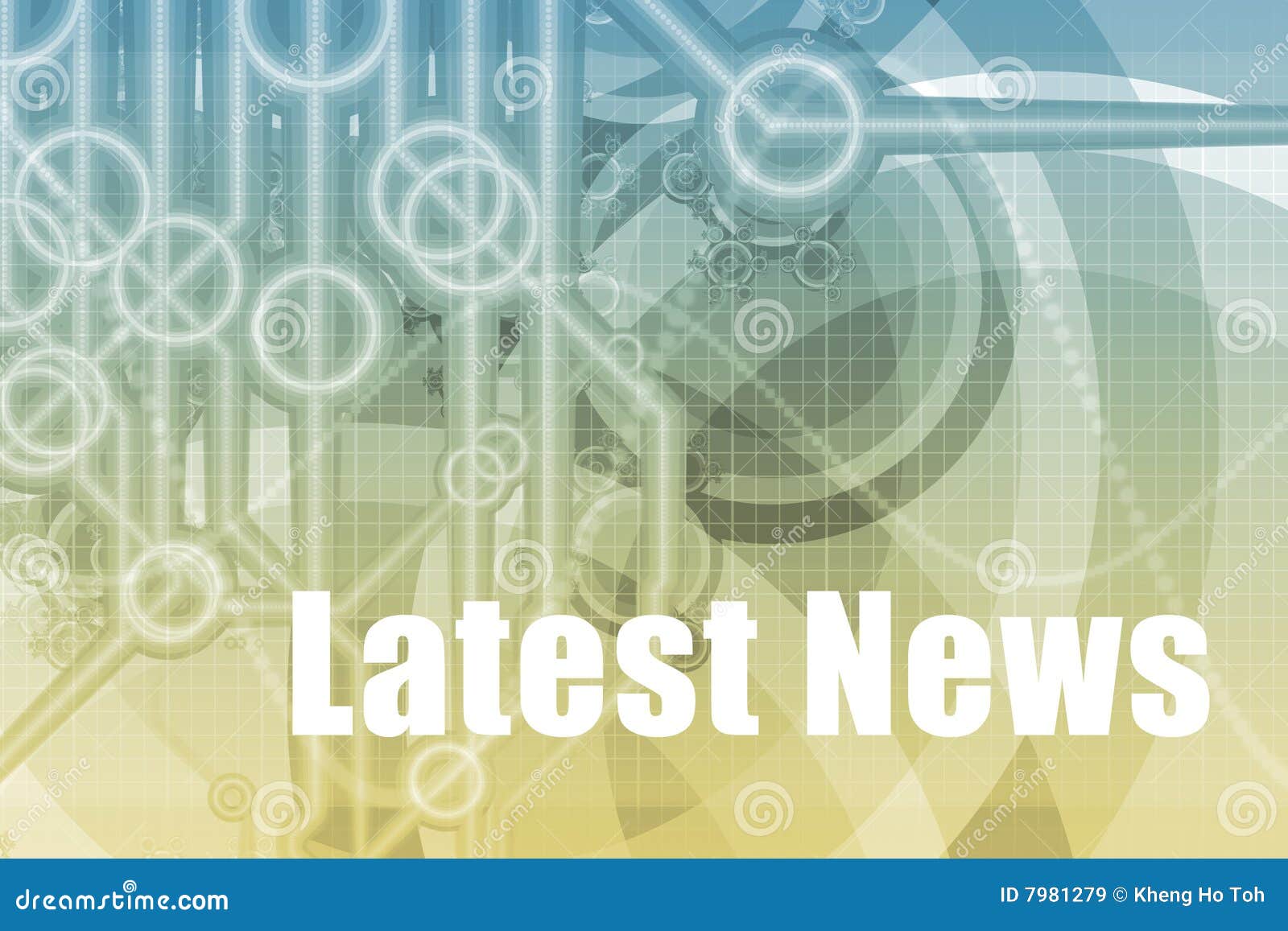 Latest News Abstract stock illustration. Illustration of colorful - 7981279