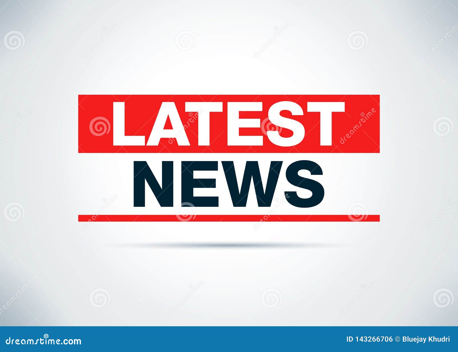 Latest News Abstract Flat Background Design Illustration Stock ...