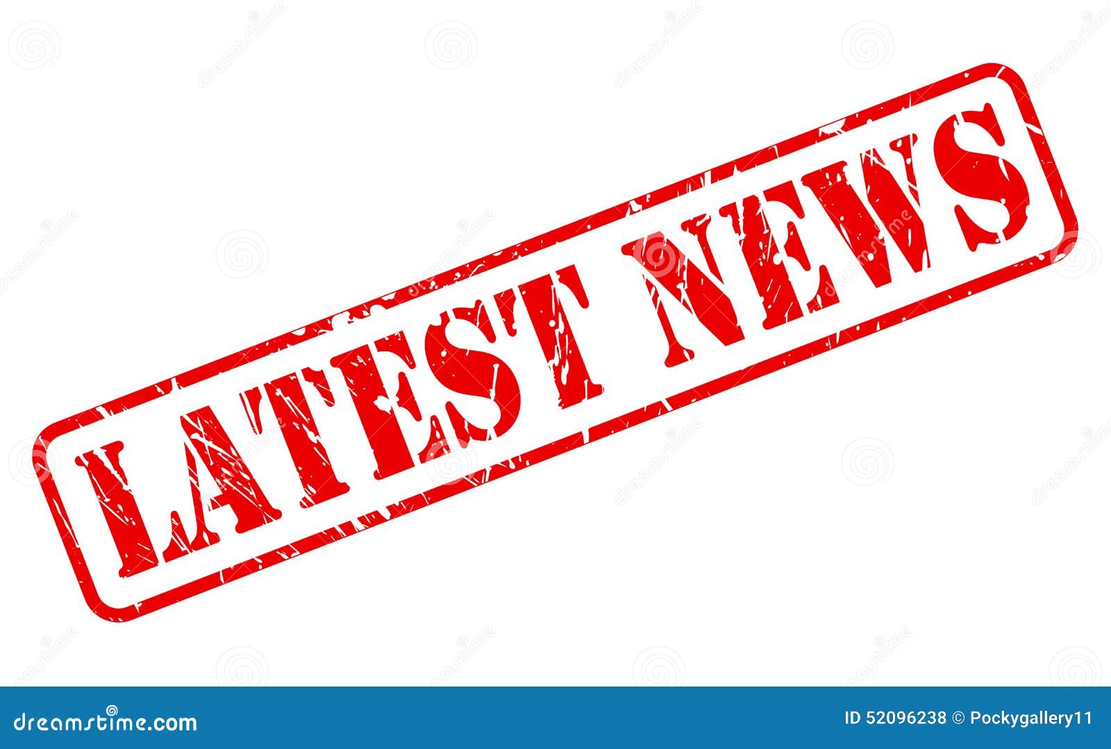 Latest news red stamp text stock vector. Illustration of newsletter ...