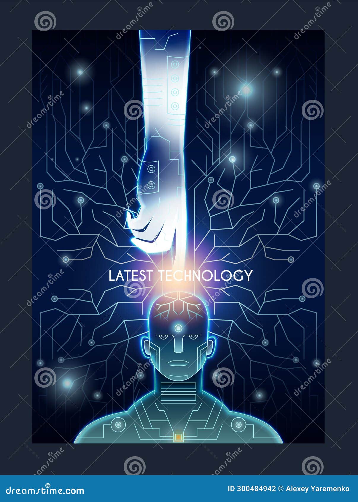 Latest Technology and Science Vector Concept Stock Vector ...