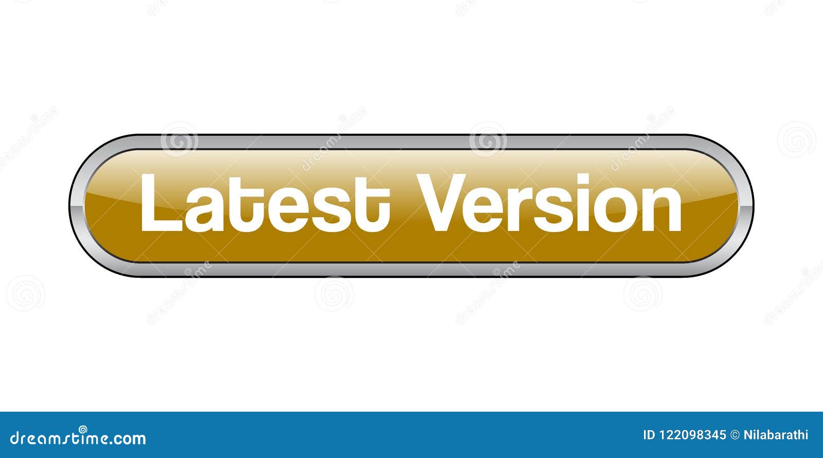 Latest version stock illustration. Illustration of digital - 122098345