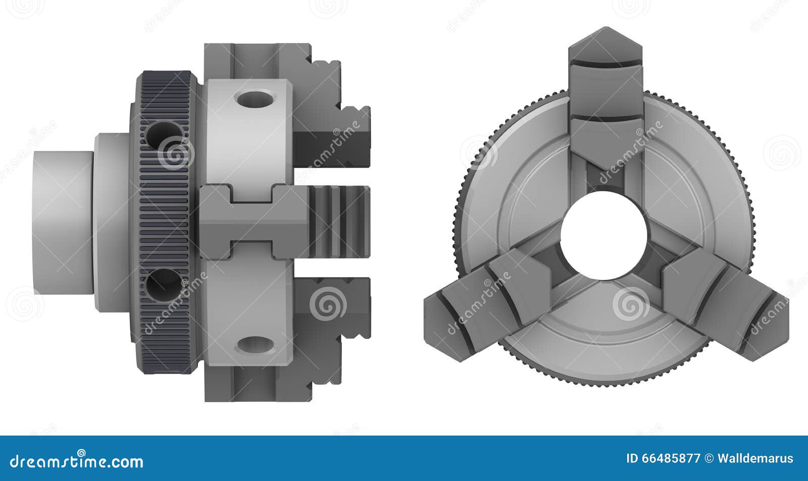 Lathe Chuck Color Drawings Vector Illustration | CartoonDealer.com ...