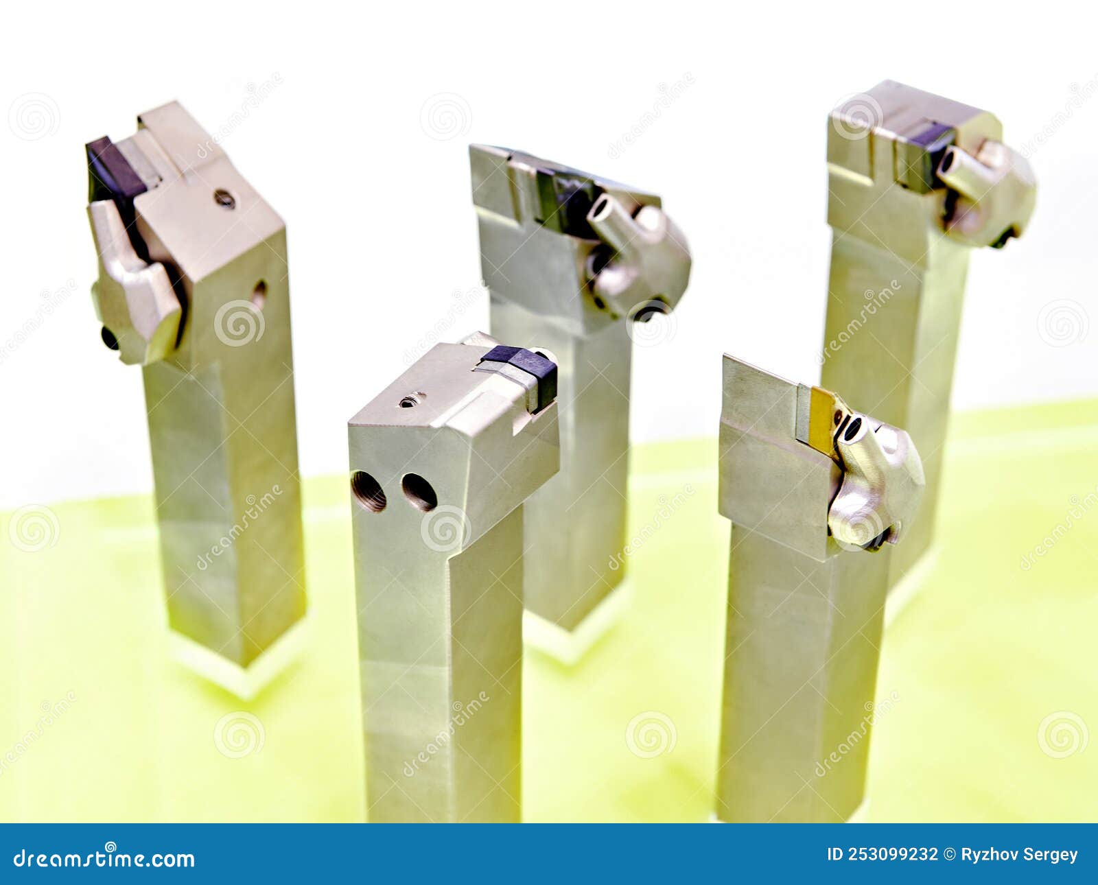 Cutters for Parting Off and Grooving Stock Photo - Image of store ...