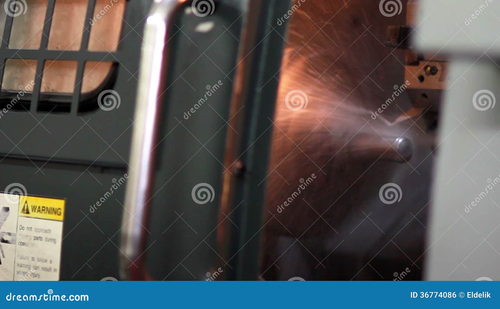 Lathe factory stock video footage. Video of factory, engineering - 36774086