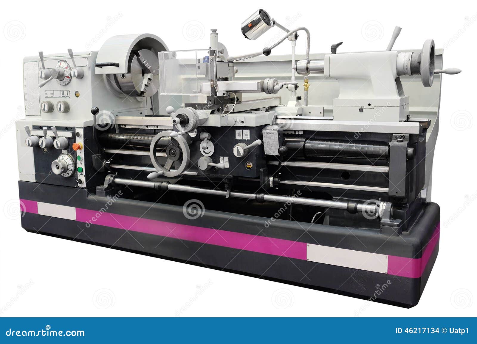 Lathe stock photo. Image of metal, industrial, shop, professional ...