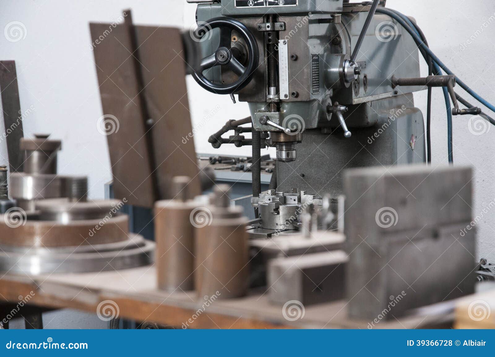 Lathe stock photo. Image of engineer, turning, fabricate - 39366728
