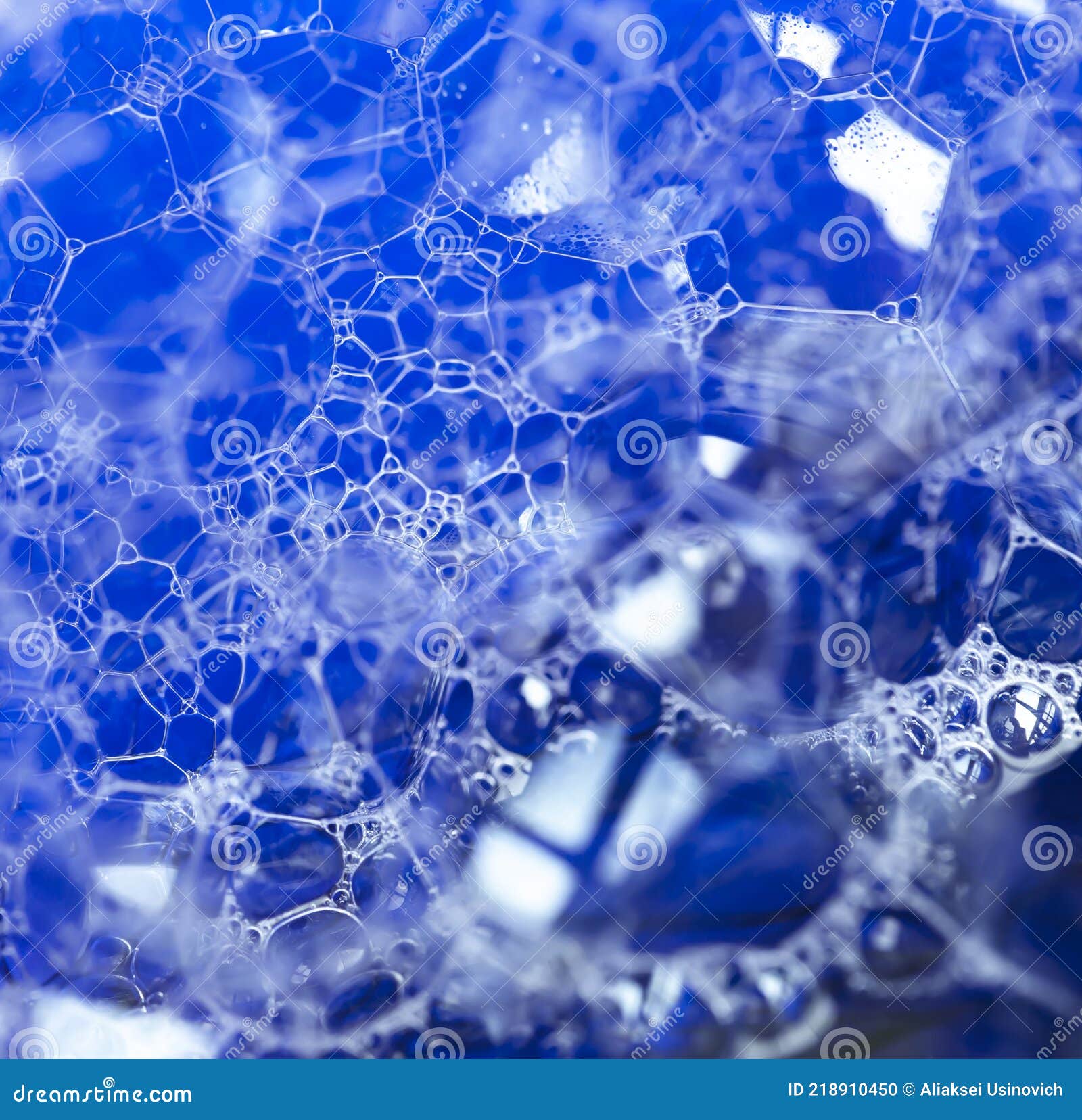 Lather. Abstract Background from Bubbles and Soap Foam Stock Photo ...