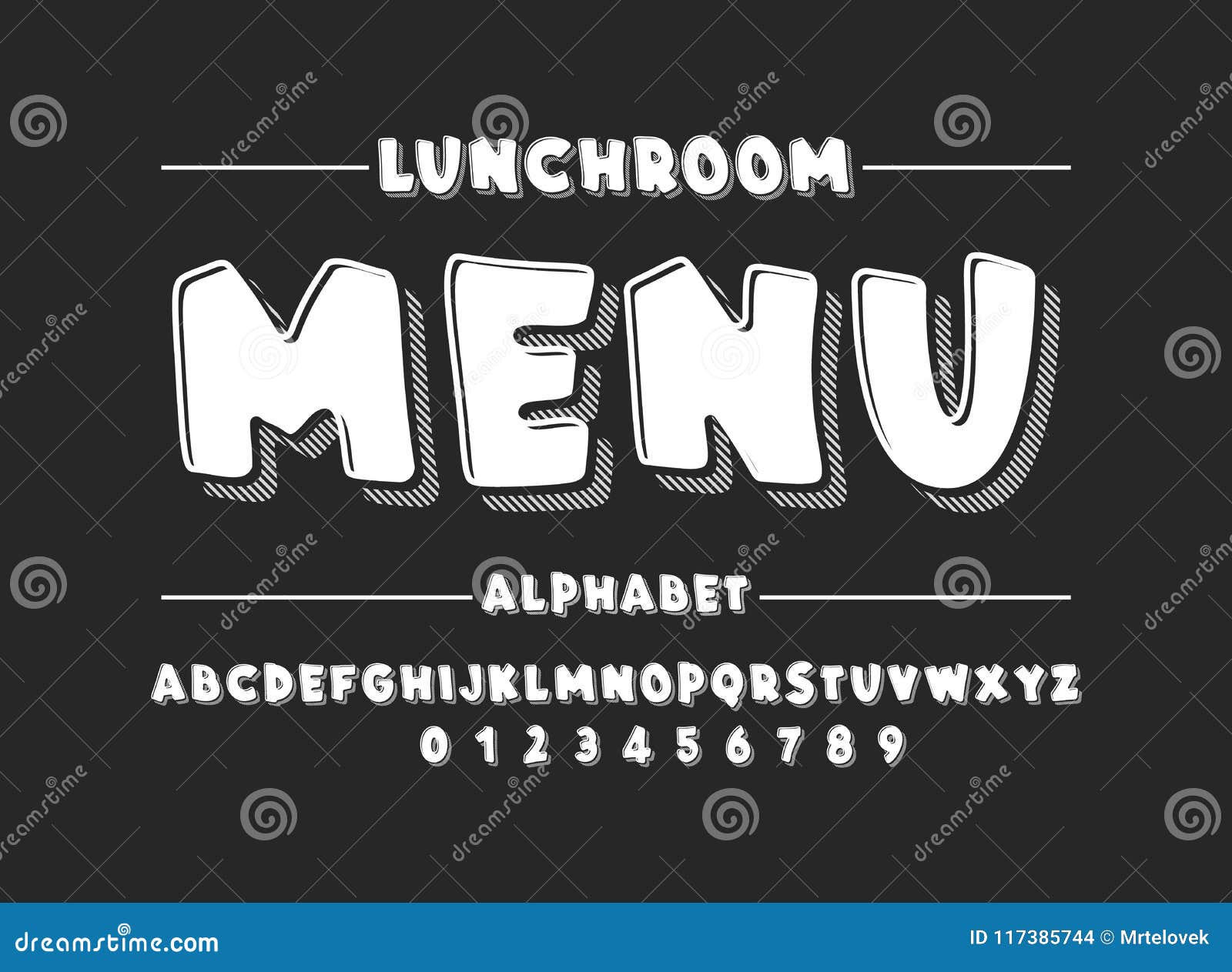 Latin Alphabet. Bold Font in Cute White Cartoon 3d Style Stock Vector ... Latin Alphabet. Bold Font in Cute White Cartoon 3d Style Stock Vector ...