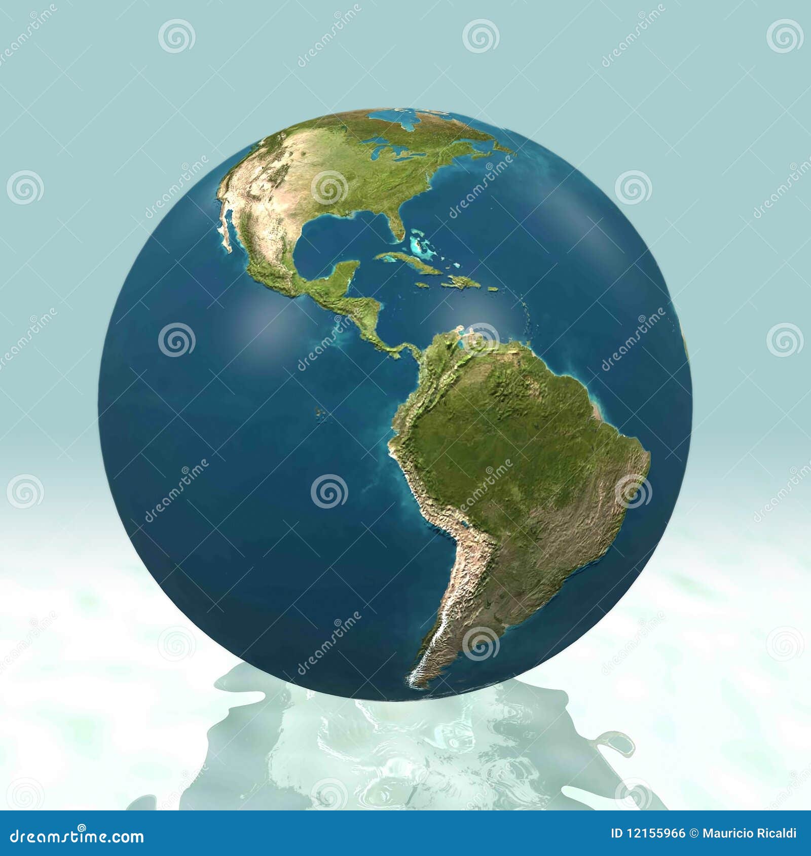 Latin America Regions Political Map Cartoon Vector | CartoonDealer.com ...