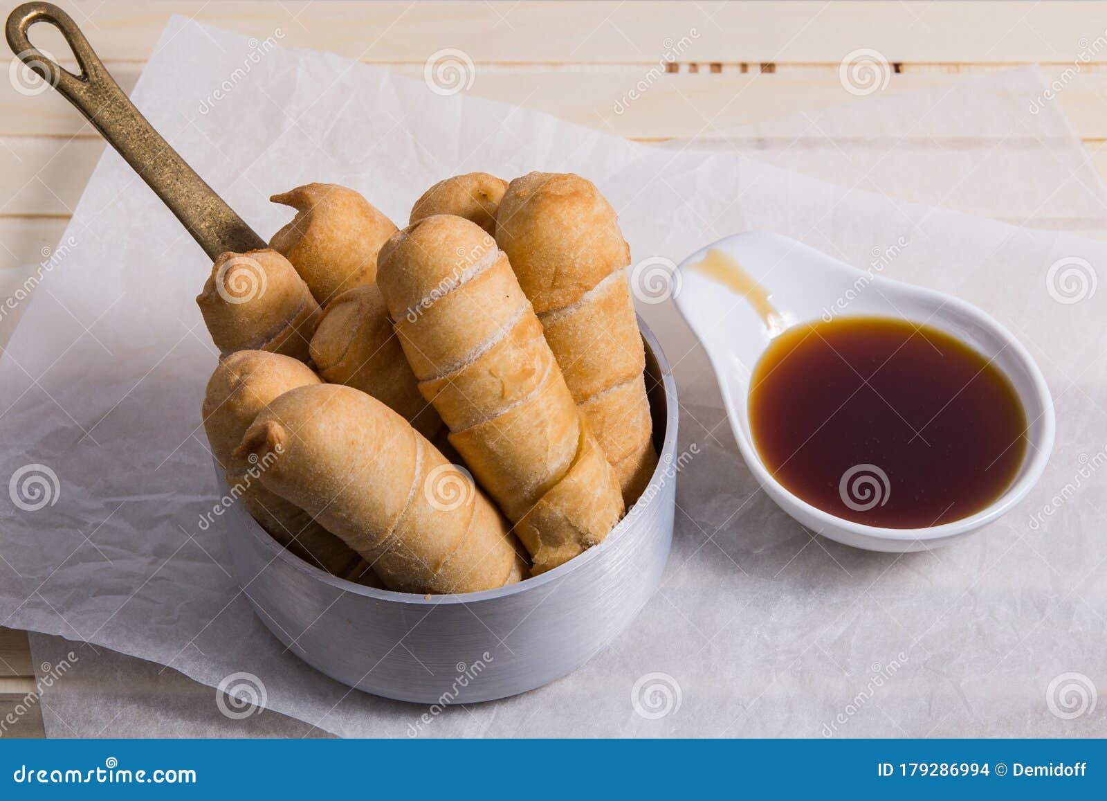 Latin-American Appetizers Called Tequenos Stock Photo - Image of snack ...