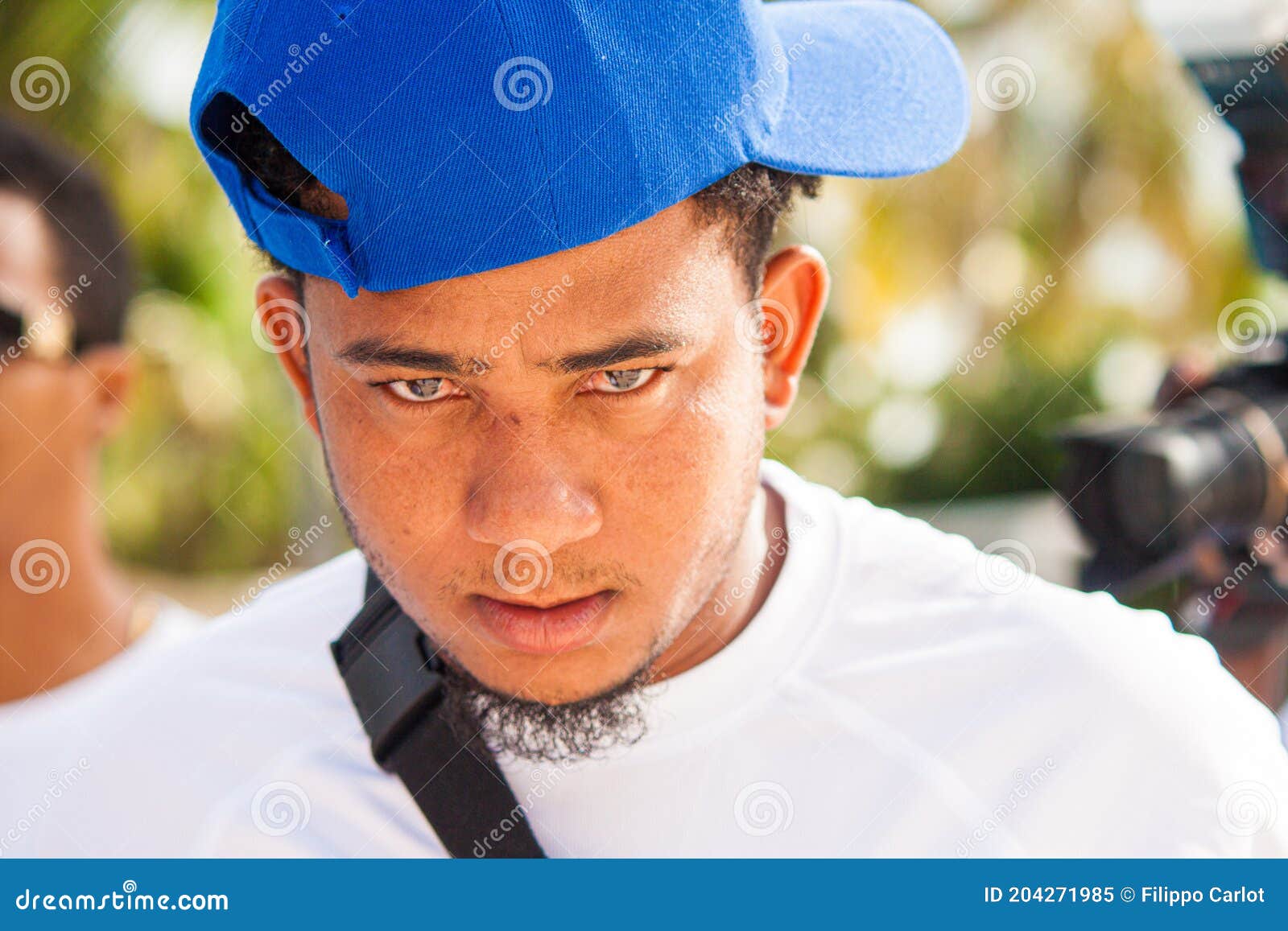 Latin Angry boy close up stock image. Image of mixed - 204271985