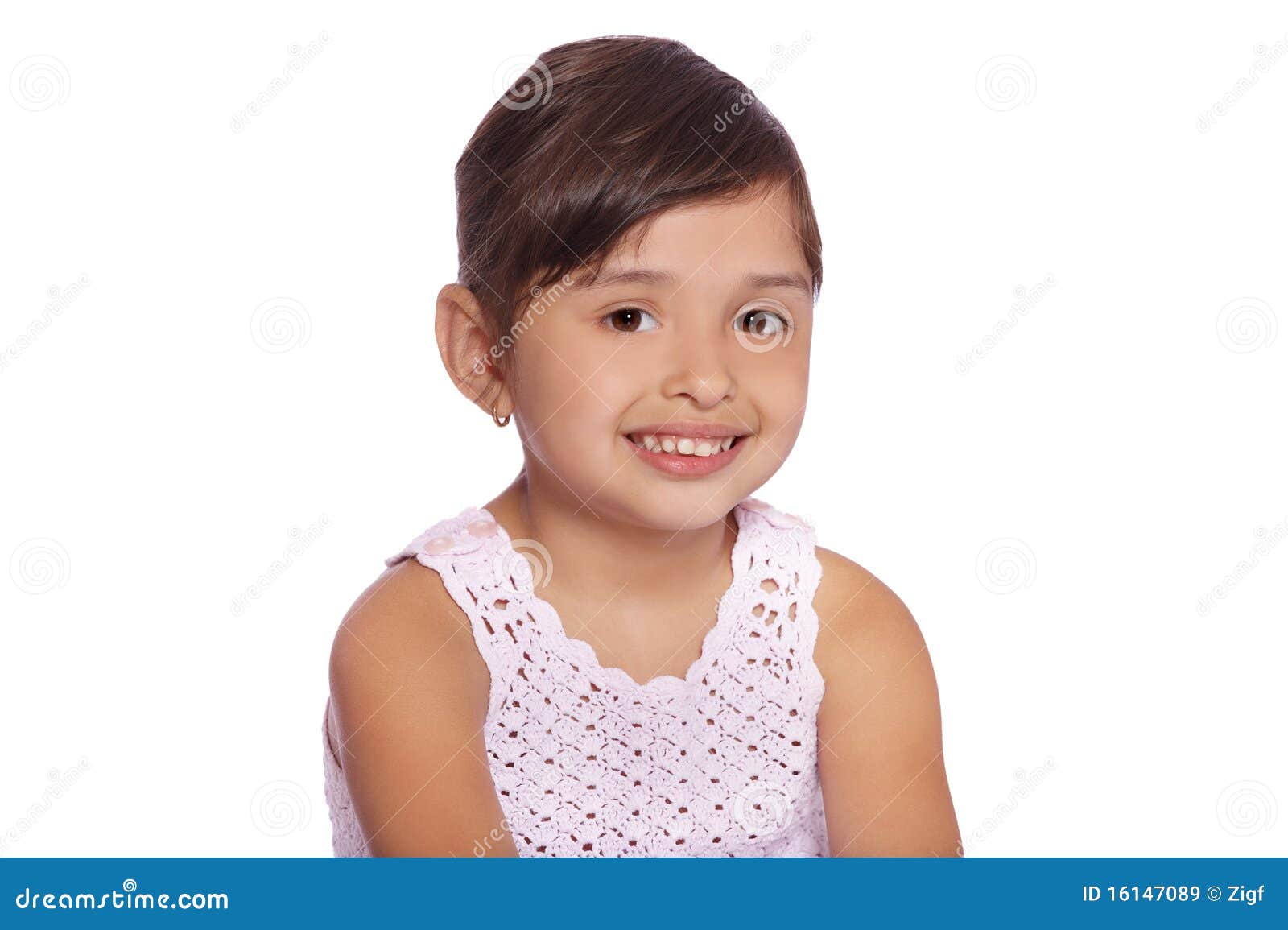 Latin child girl stock image. Image of emotion, daughter - 16147089